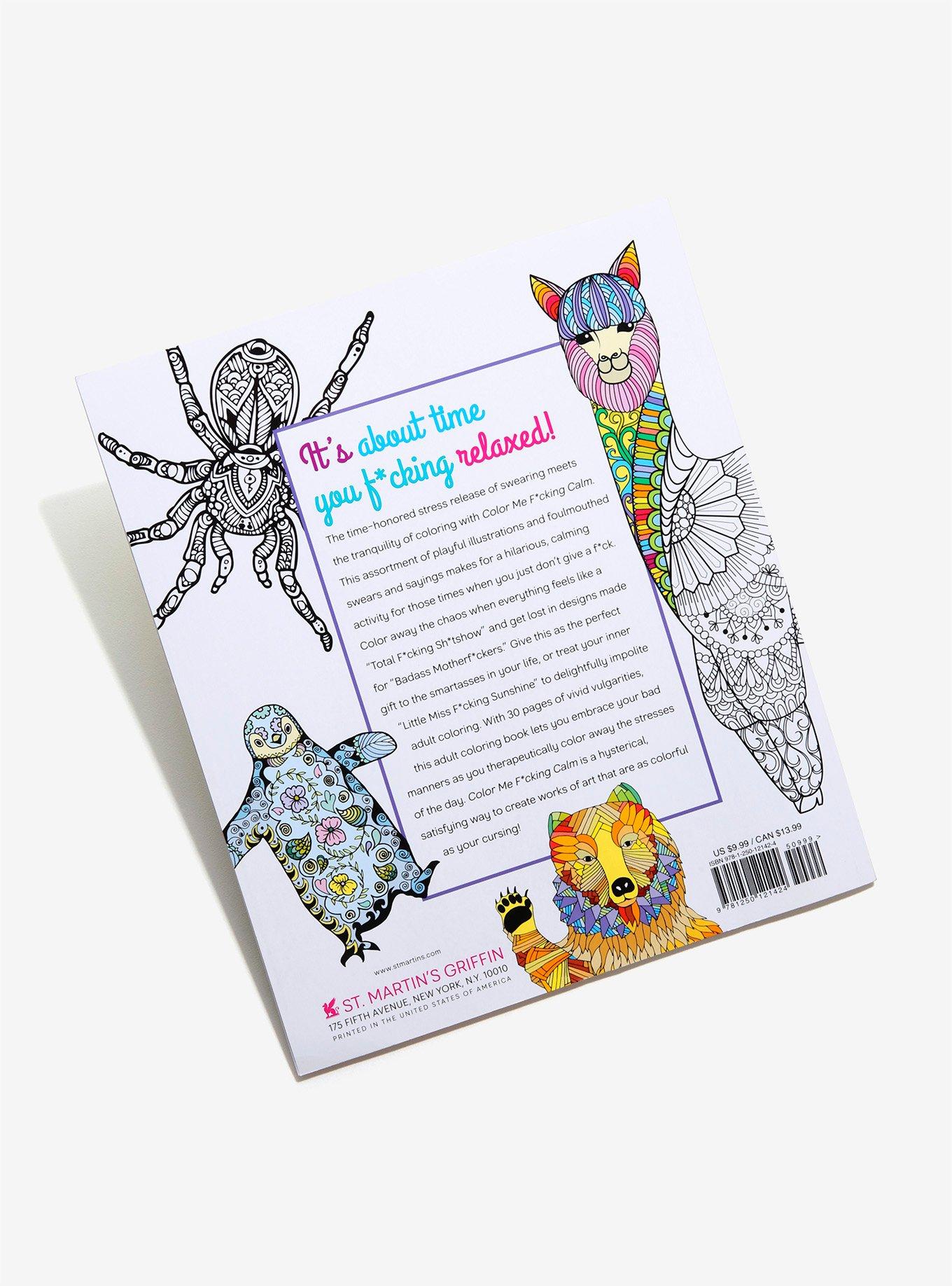 Color Me F*In Calm Coloring Book | BoxLunch