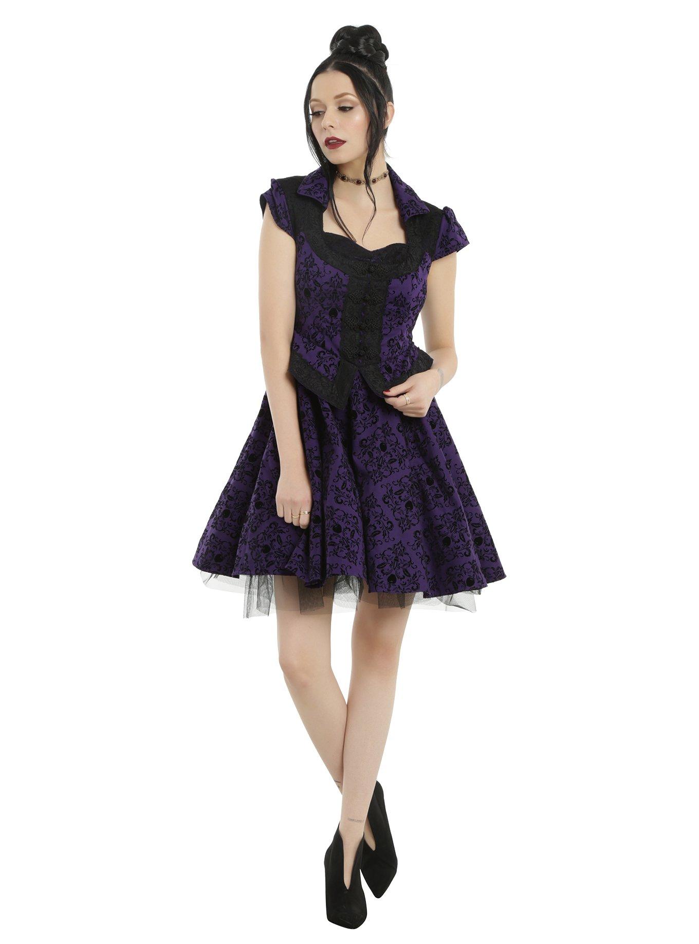 Once Upon A Time Regina Purple Dress | Hot Topic