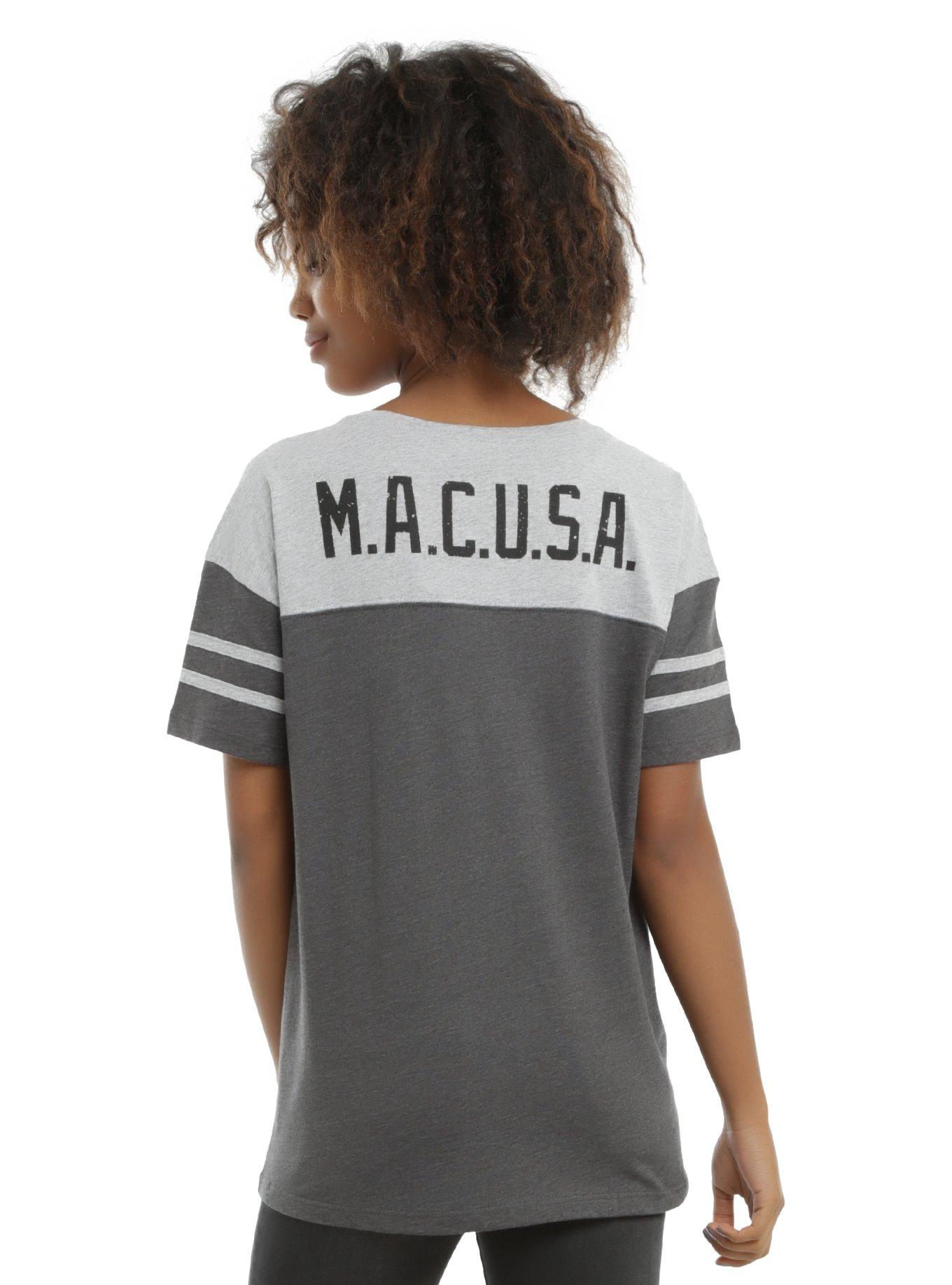 Fantastic Beasts And Where To Find Them M.A.C.U.S.A Girls Athletic T ...