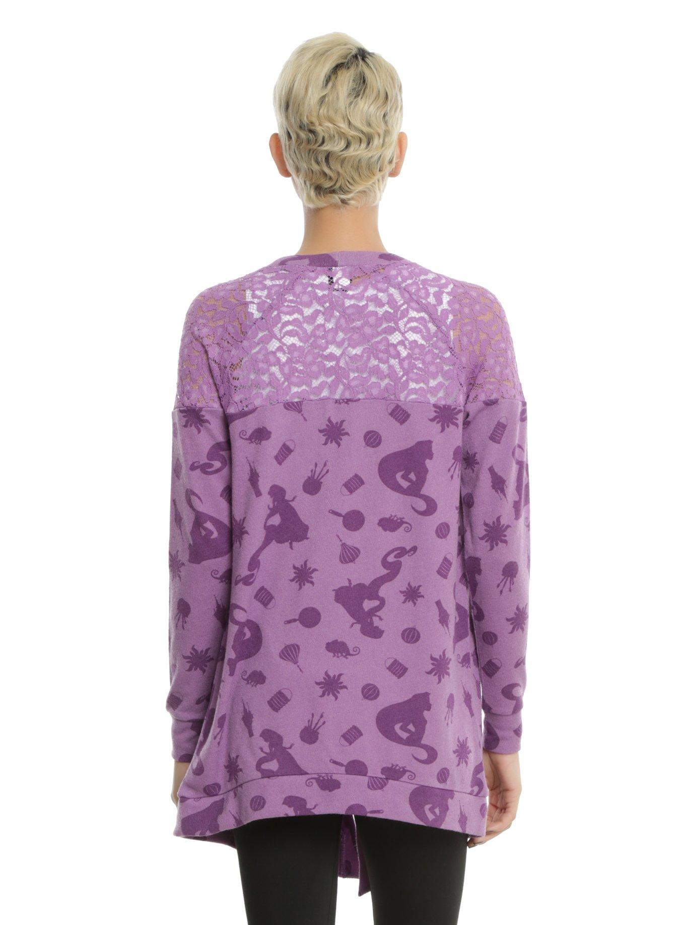 Disney Tangled Girls Flyaway Cardigan | Hot Topic