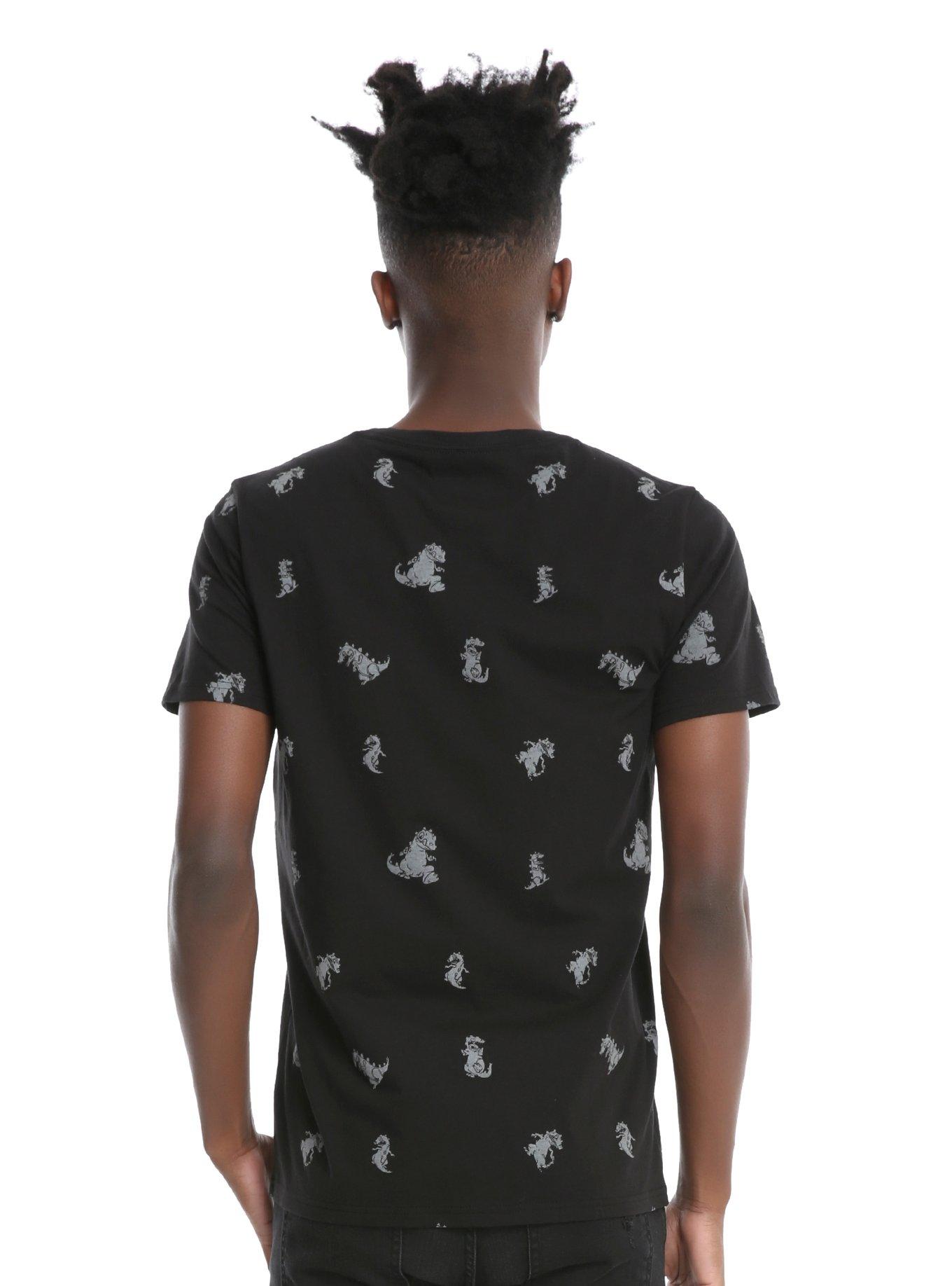 Rugrats Reptar Embroidered Patch T-Shirt | Hot Topic