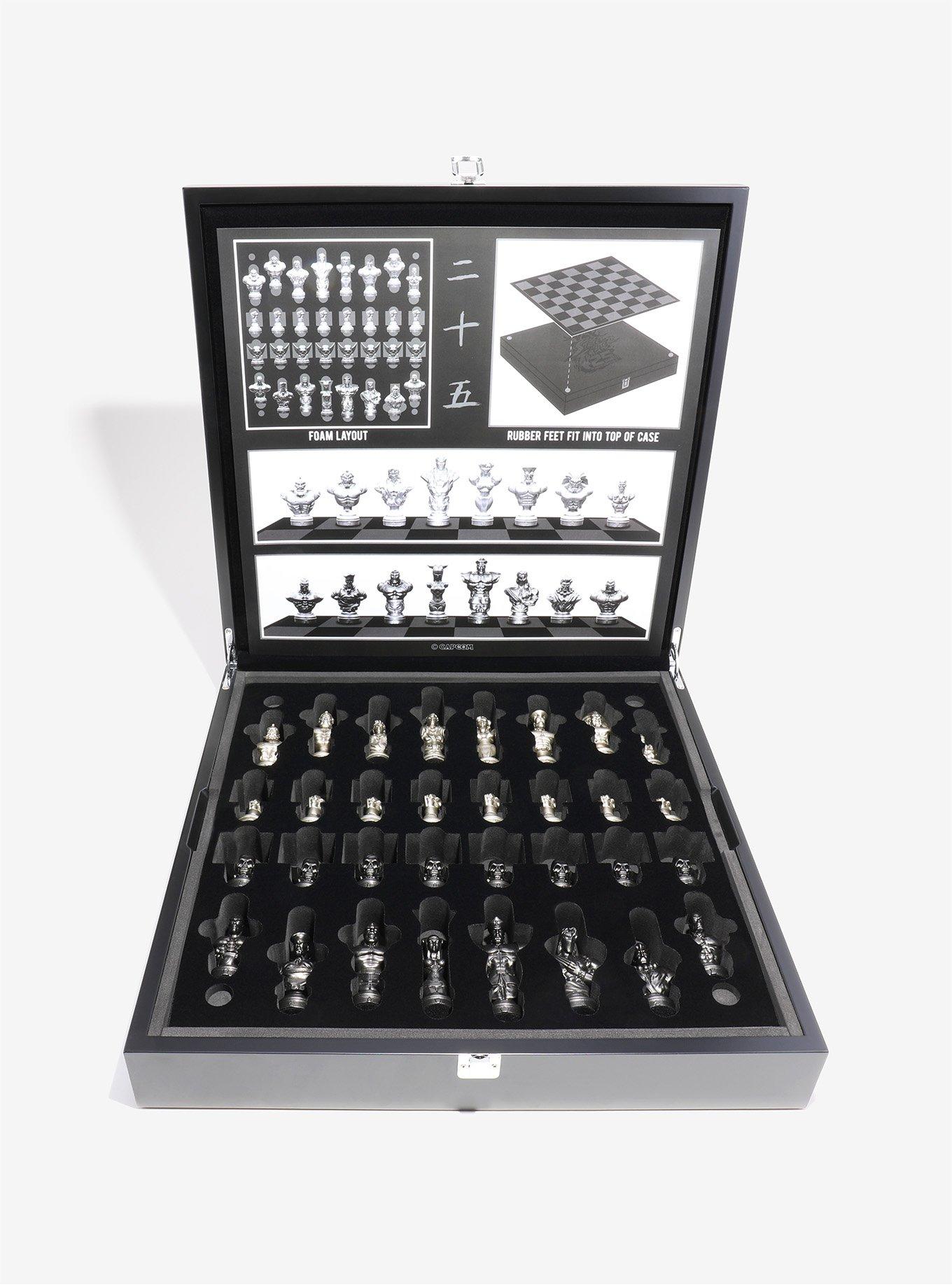 Street Fighter 25th Anniversary Chess Set | BoxLunch