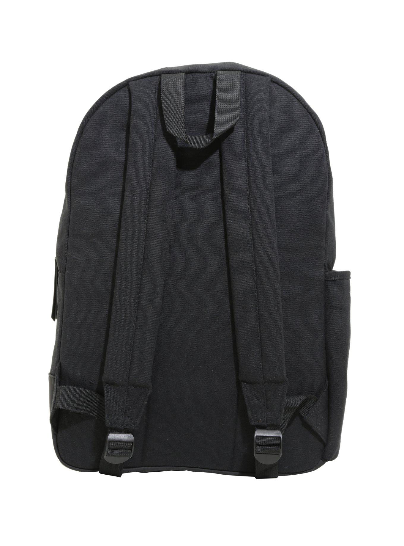 Dickies Black Faux Leather Bottom Backpack | Hot Topic