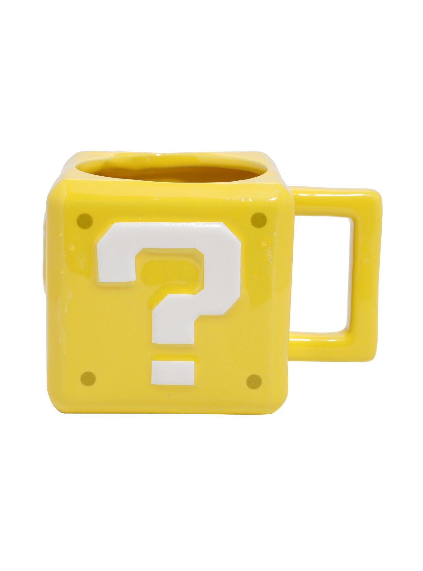Super Mario Bros. Question Block Mug | Hot Topic