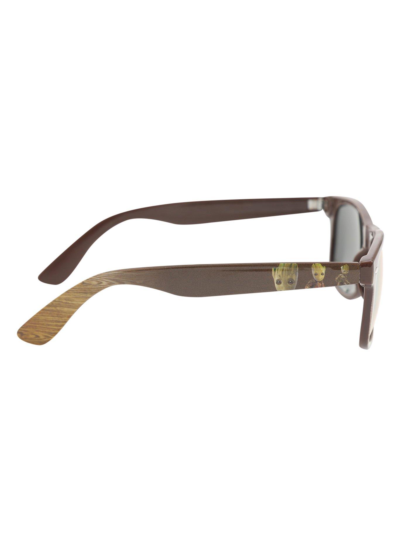 Marvel Guardians Of The Galaxy Vol. 2 Groot Wooden Retro Sunglasses ...