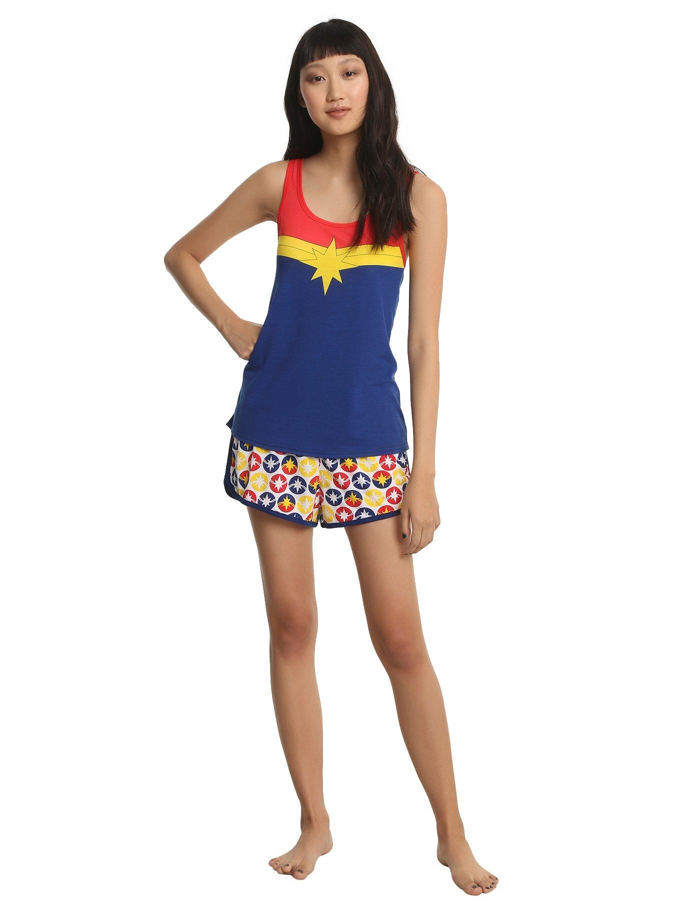 Marvel Captain Marvel Girls Sleep Set | Hot Topic