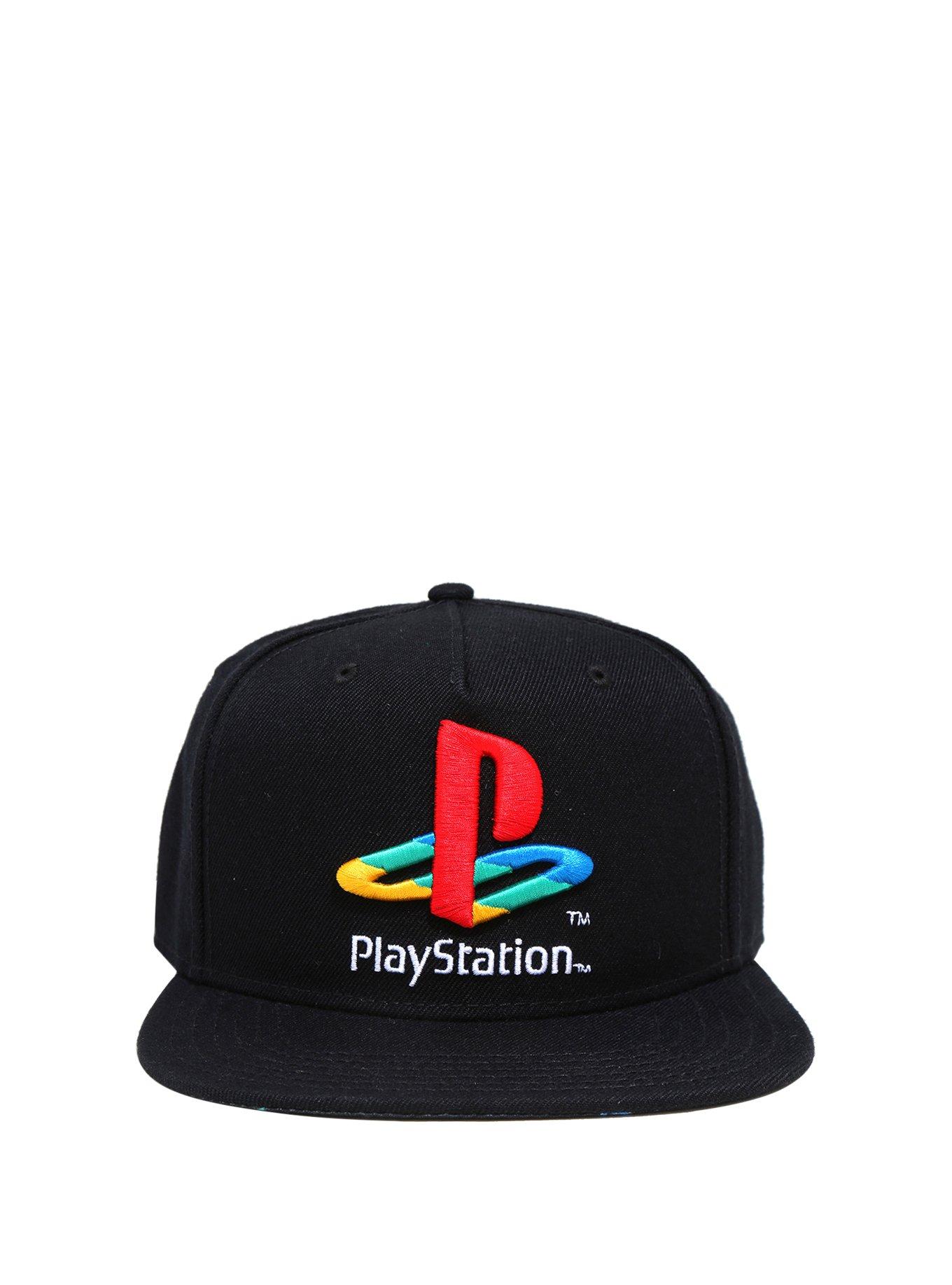 PlayStation Symbol Snapback Hat | Hot Topic