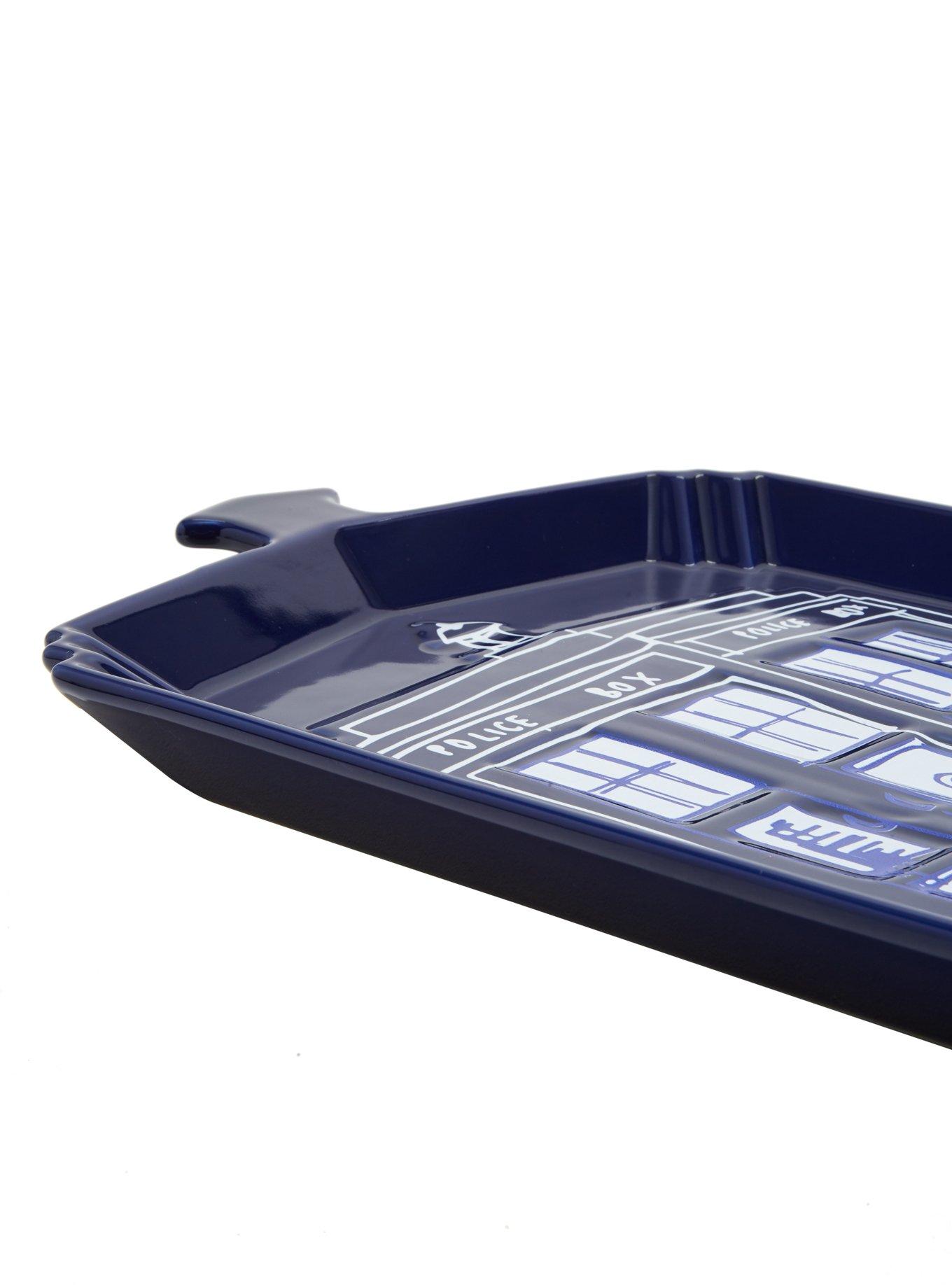 Doctor Who TARDIS Ceramic Serving Platter | Hot Topic