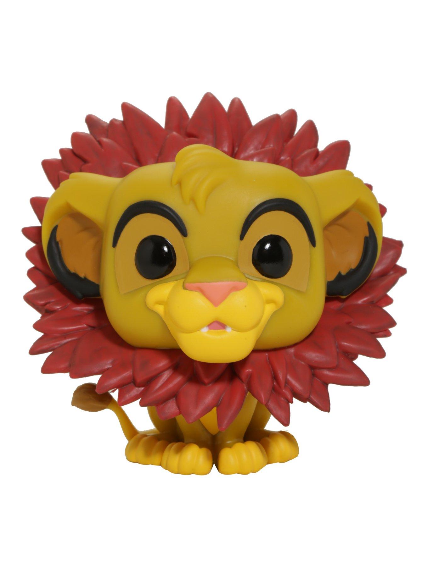Disney The Lion King Pop! Simba (Leaf Mane) Vinyl Figure | Hot Topic