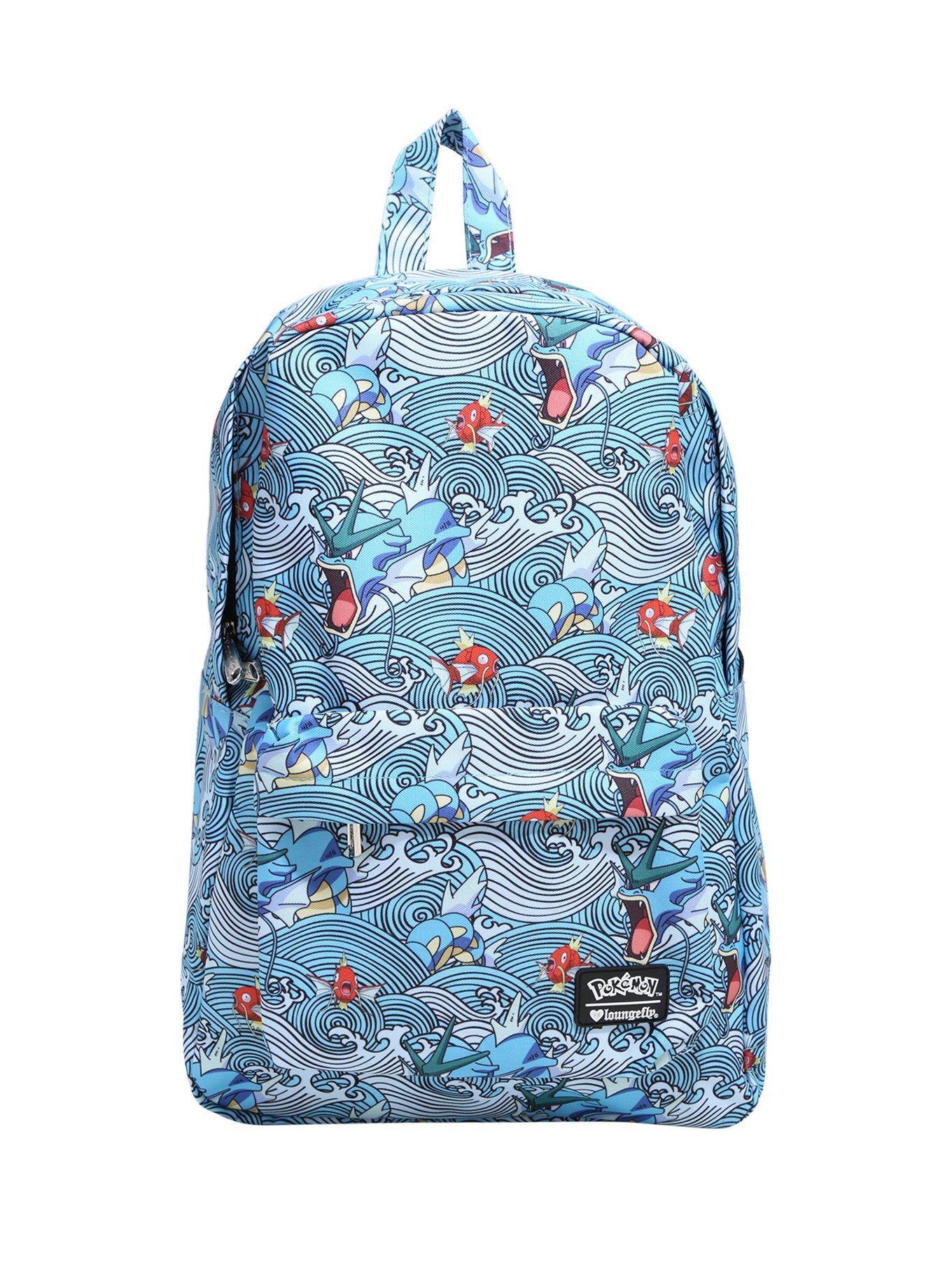 Loungefly Pokemon Gyarados & Magikarp Waves Backpack | Hot Topic