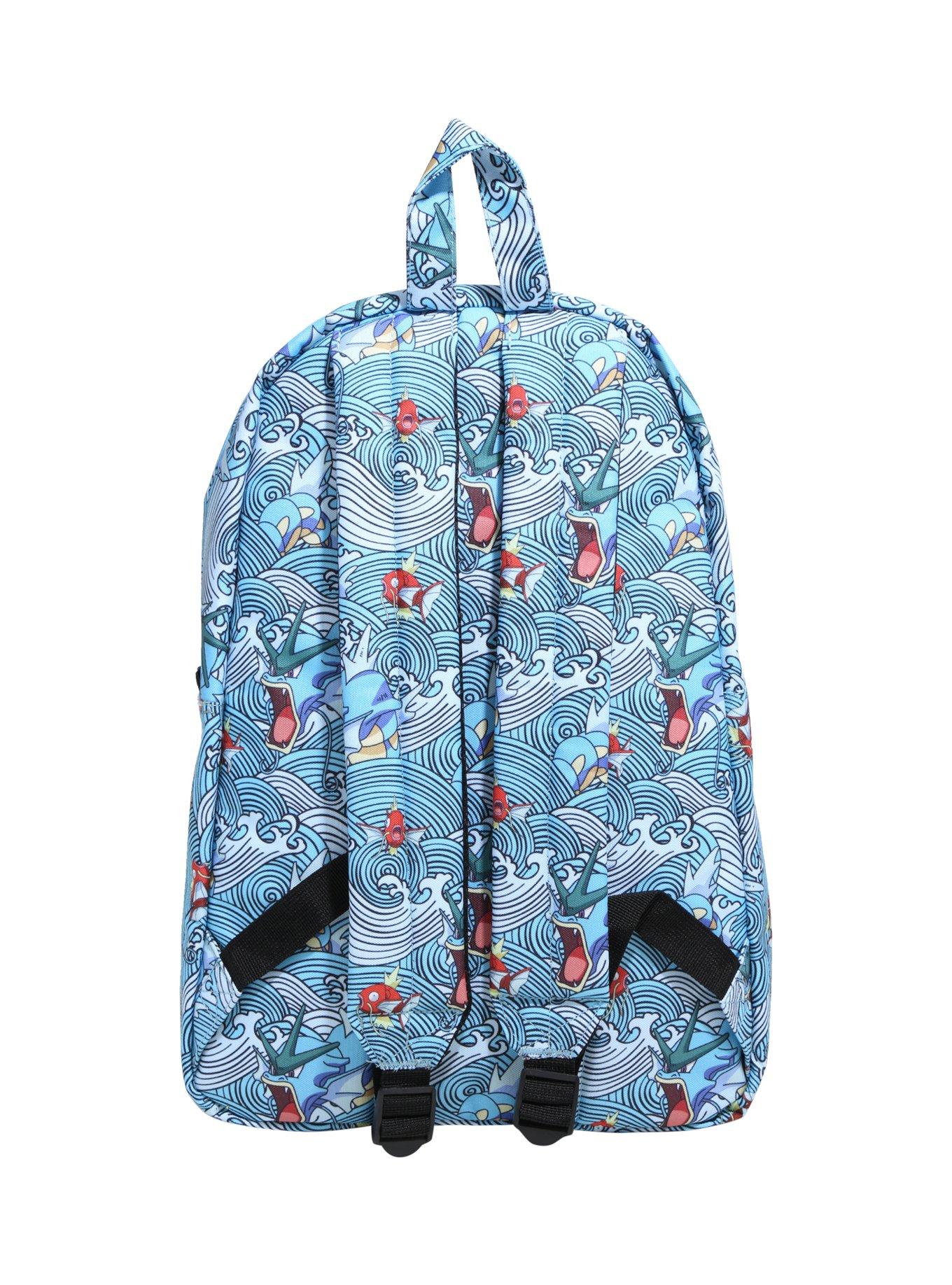 Loungefly Pokemon Gyarados & Magikarp Waves Backpack | Hot Topic