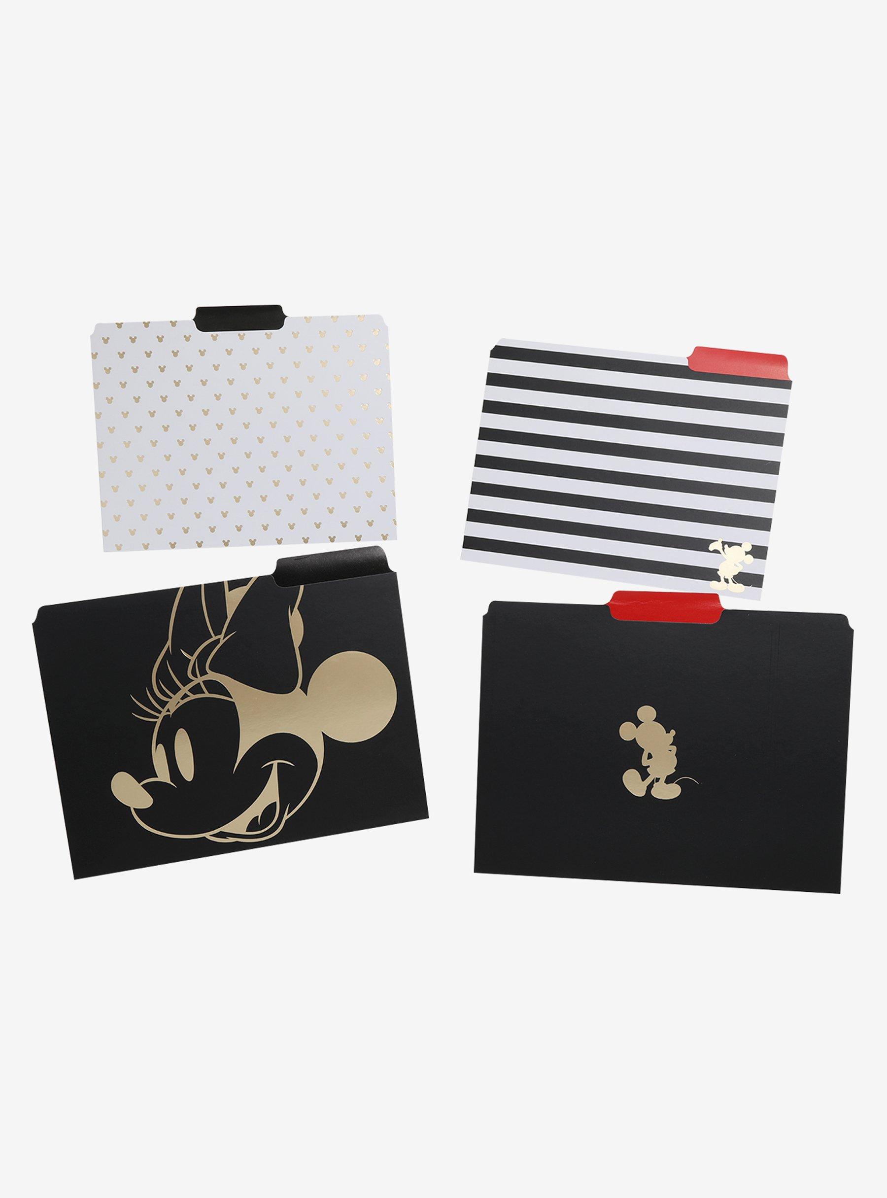 Disney Mickey Mouse & Minnie Mouse File Folder Set | BoxLunch