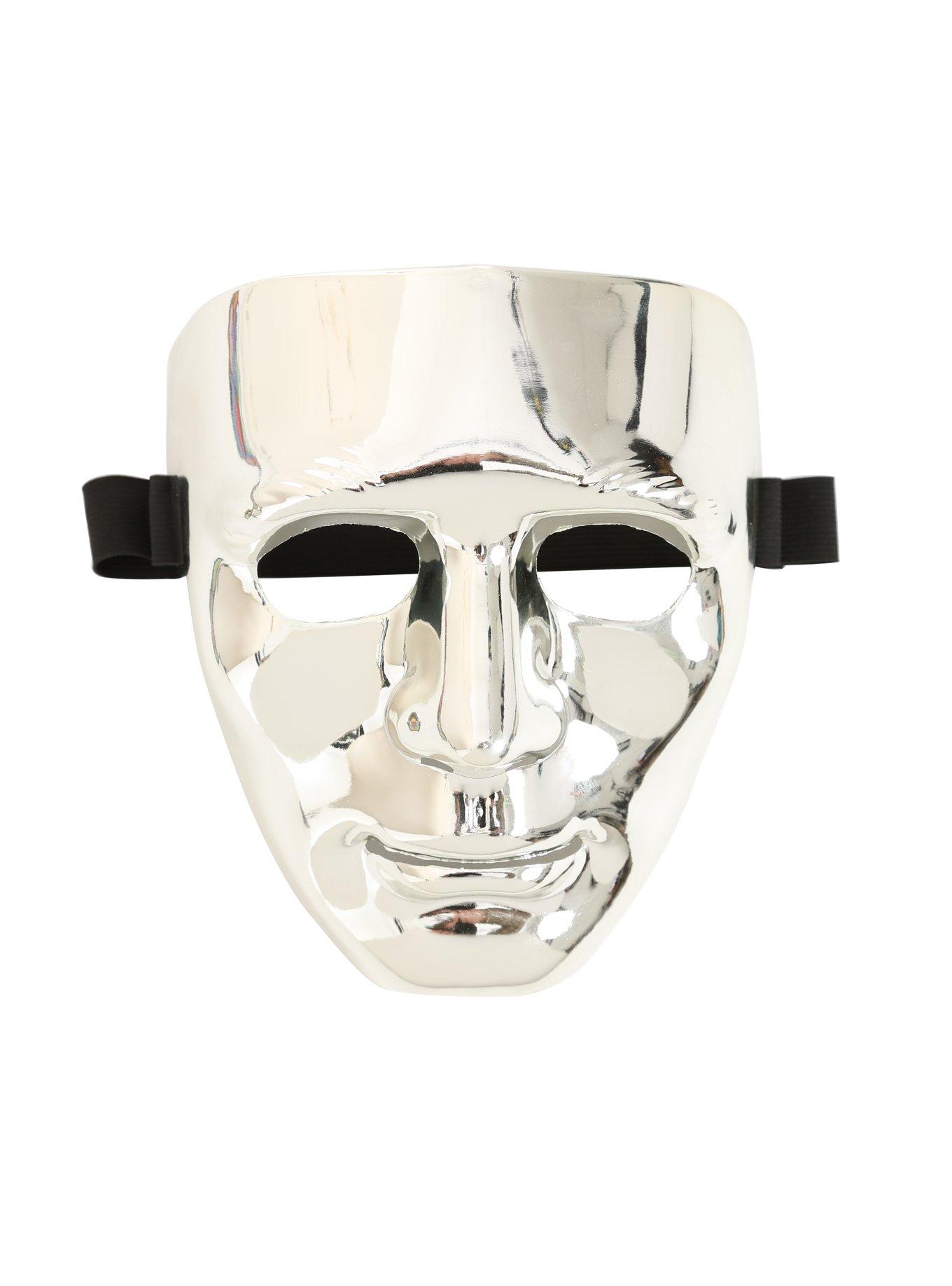 Chrome Face Mask | Hot Topic