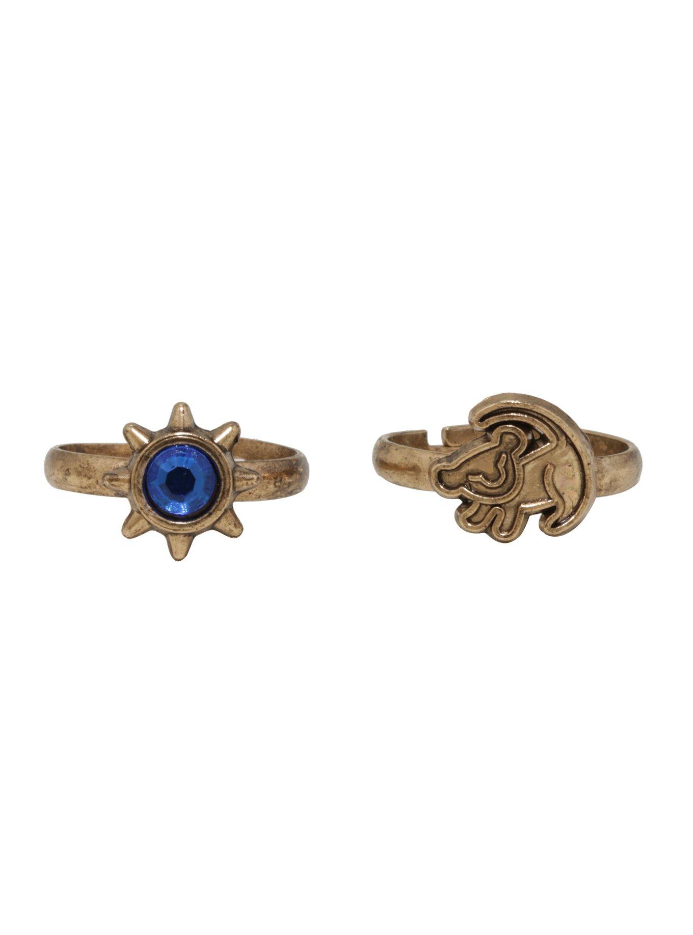 Disney The Lion King Young Simba Dainty Ring Set | Hot Topic