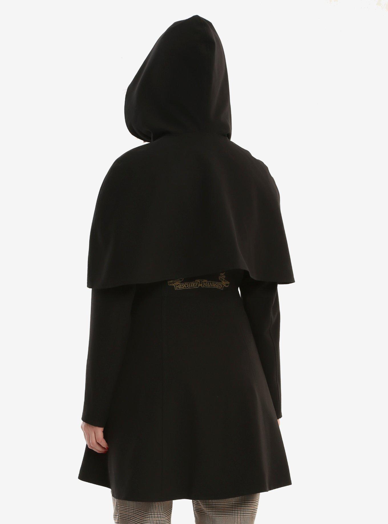 Harry Potter Marauder's Map Girls Capelet Coat | Hot Topic