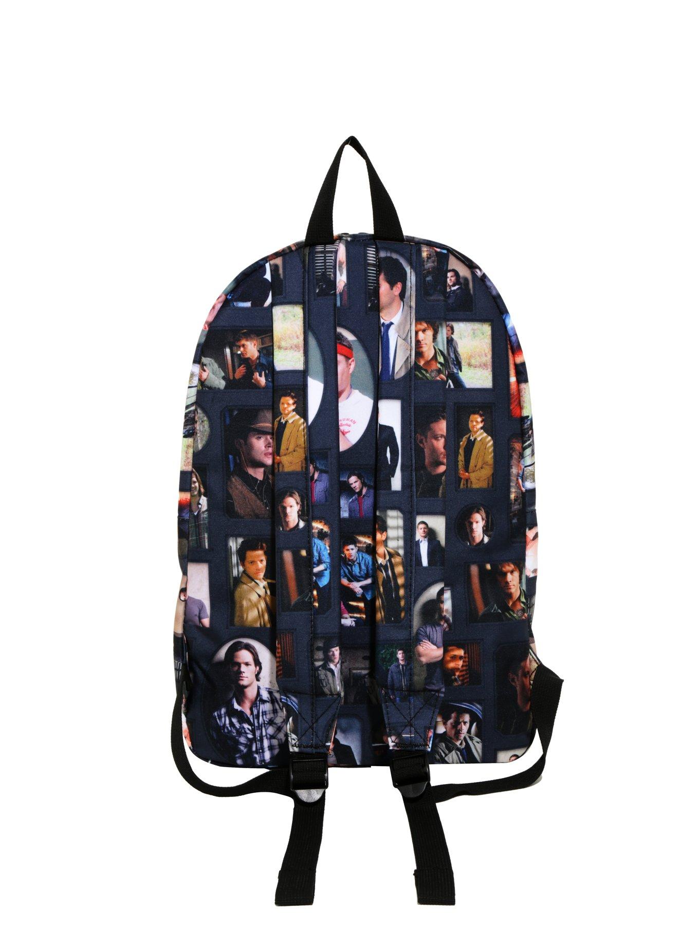 Supernatural Photo Collage Print Backpack | Hot Topic
