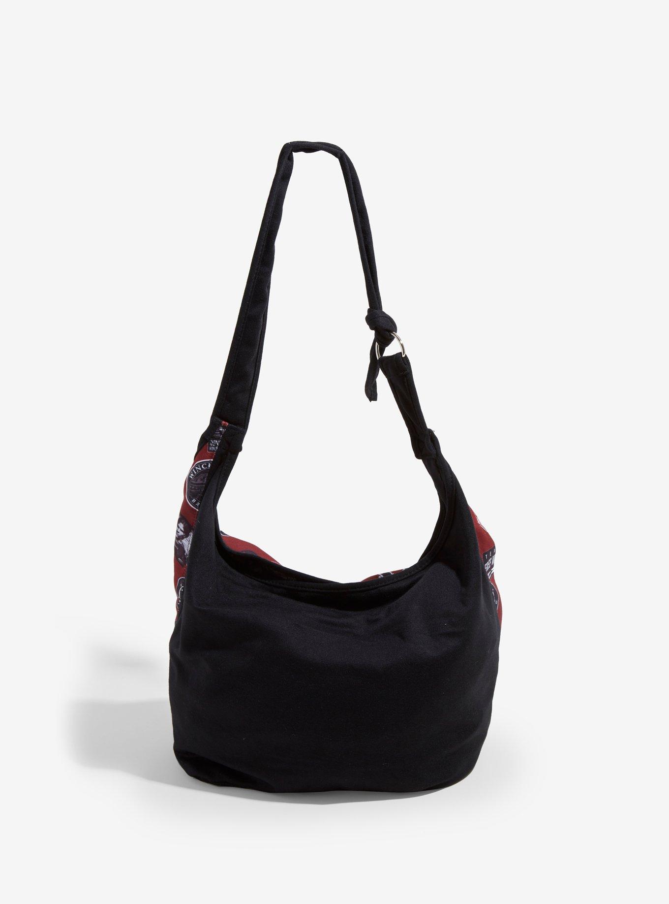 Supernatural Varsity Hobo Bag | Hot Topic