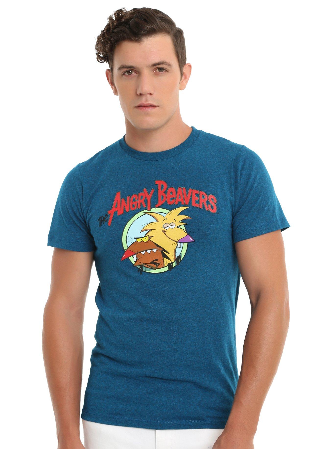 The Angry Beavers Logo T-Shirt | Hot Topic