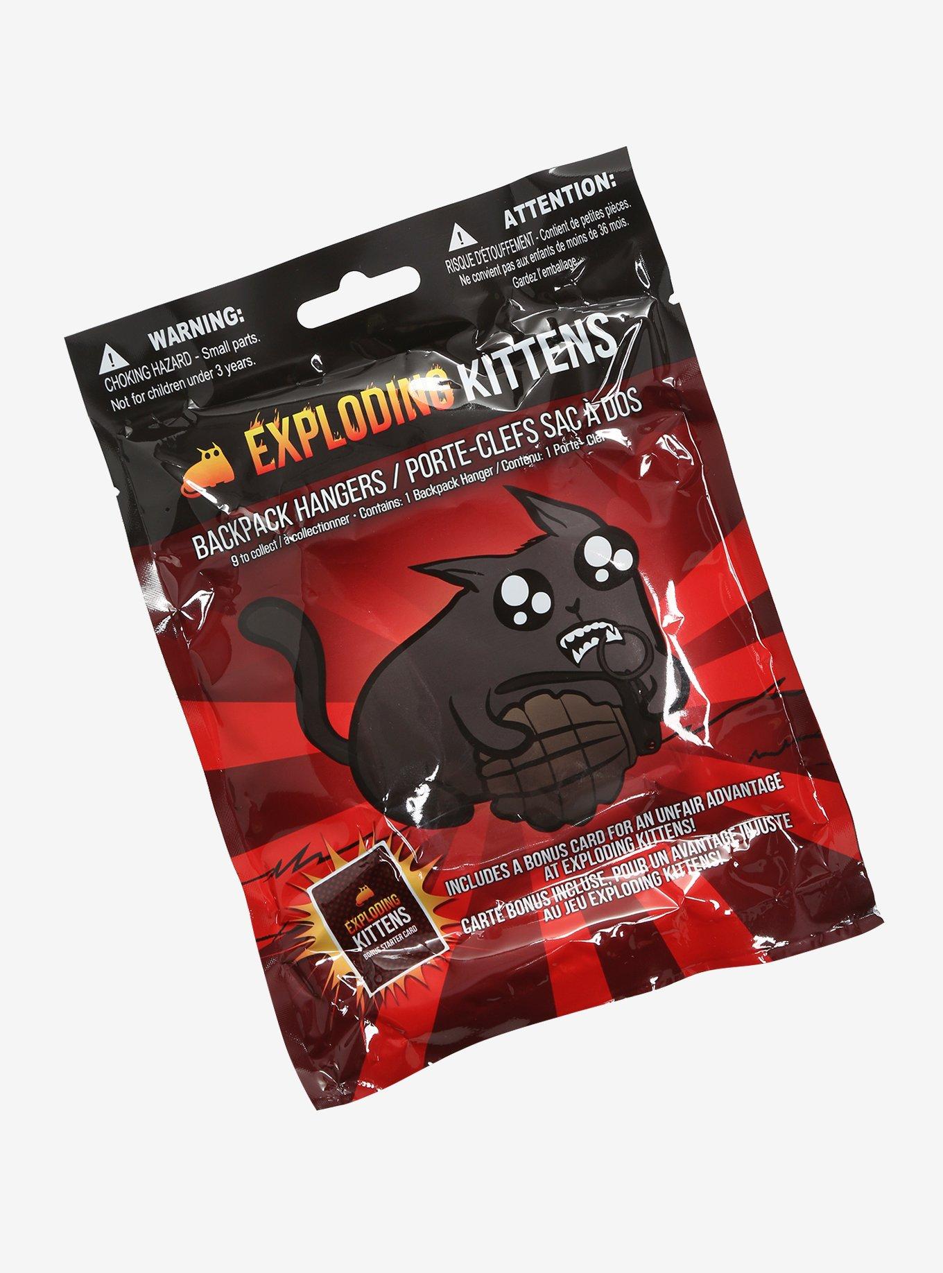 Exploding Kittens Backpack Hangers Blind Bag Clip-On Figure | Hot Topic