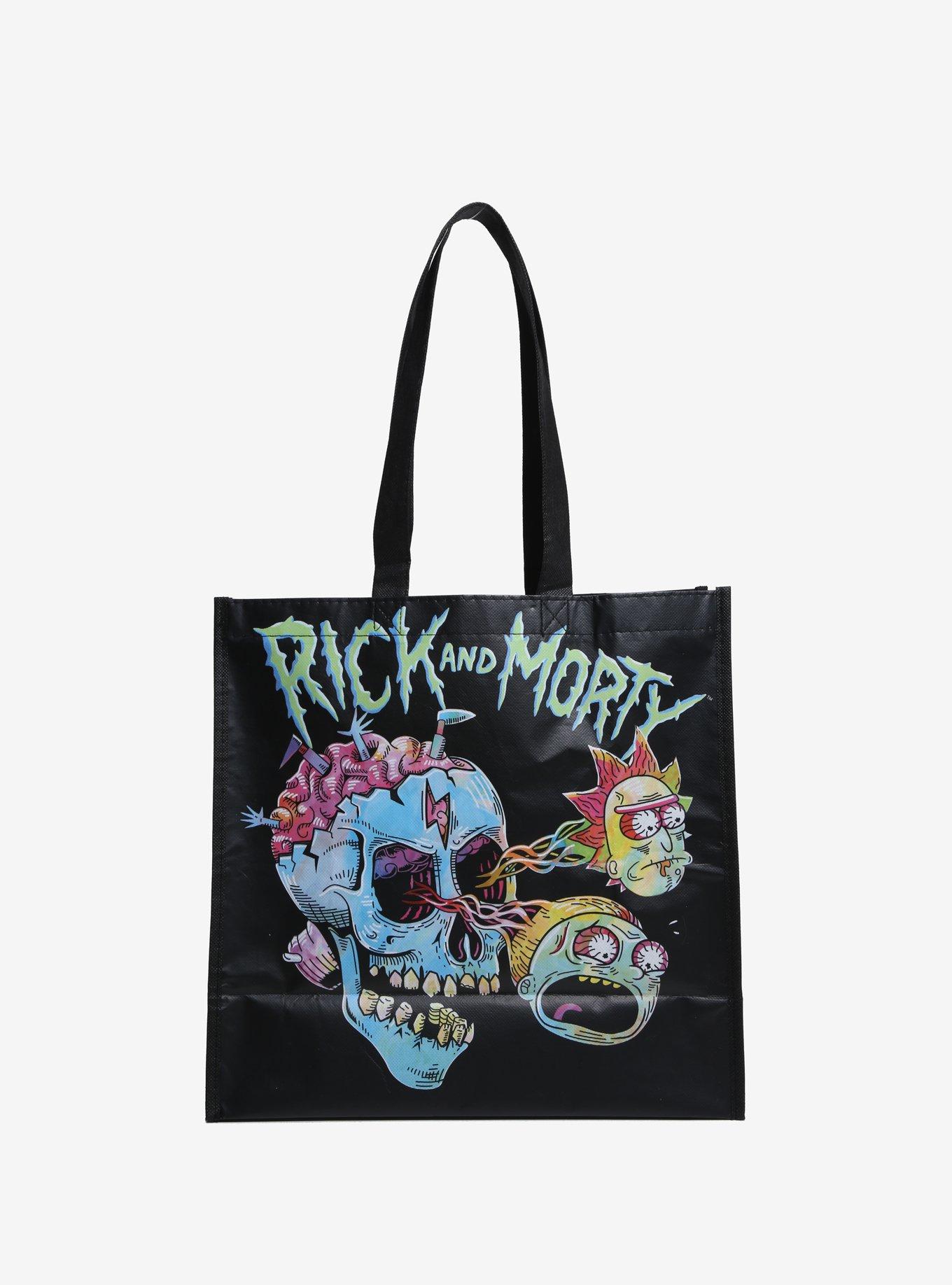 Rick And Morty Skull Heads Reusable Tote | Hot Topic