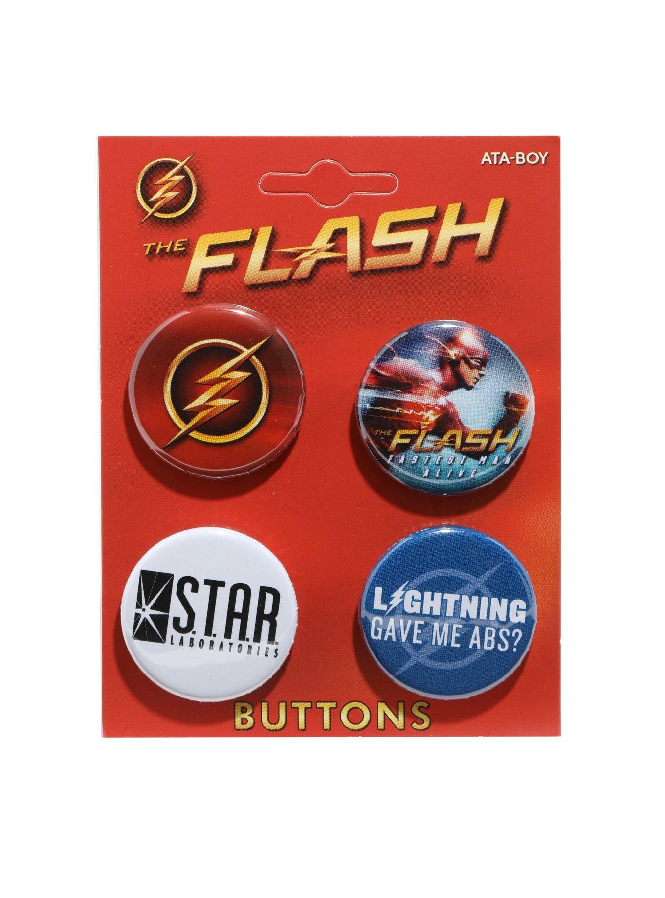 DC Comics The Flash Pin Set | Hot Topic