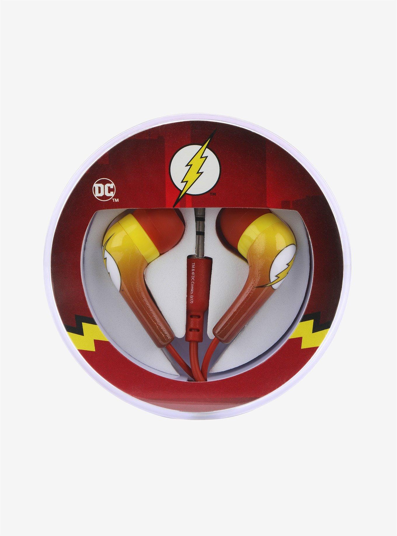 DC Comics The Flash Logo Earbuds | Hot Topic