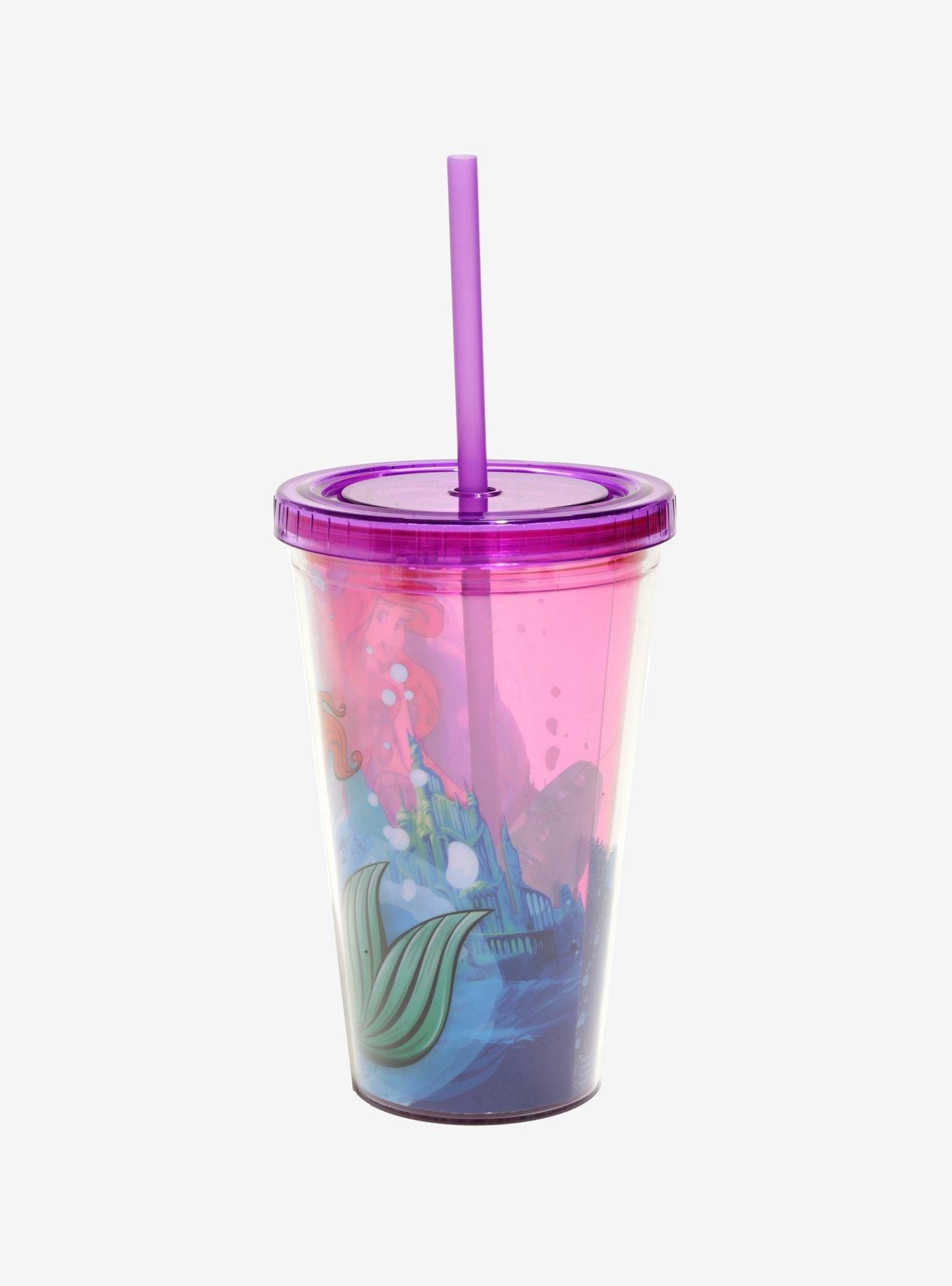 Disney The Little Mermaid Ariel Shell Ice Cubes Acrylic Cup | Hot Topic