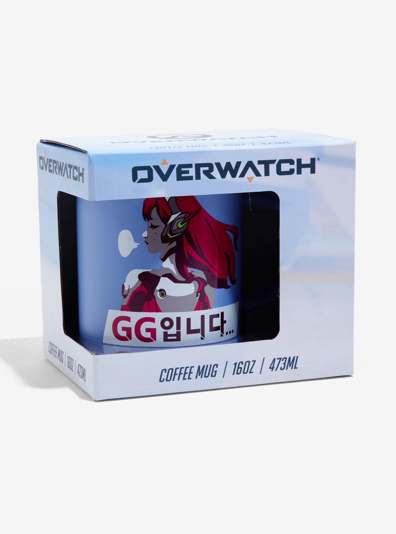 Overwatch D.Va GG Spray Ceramic Mug | Hot Topic