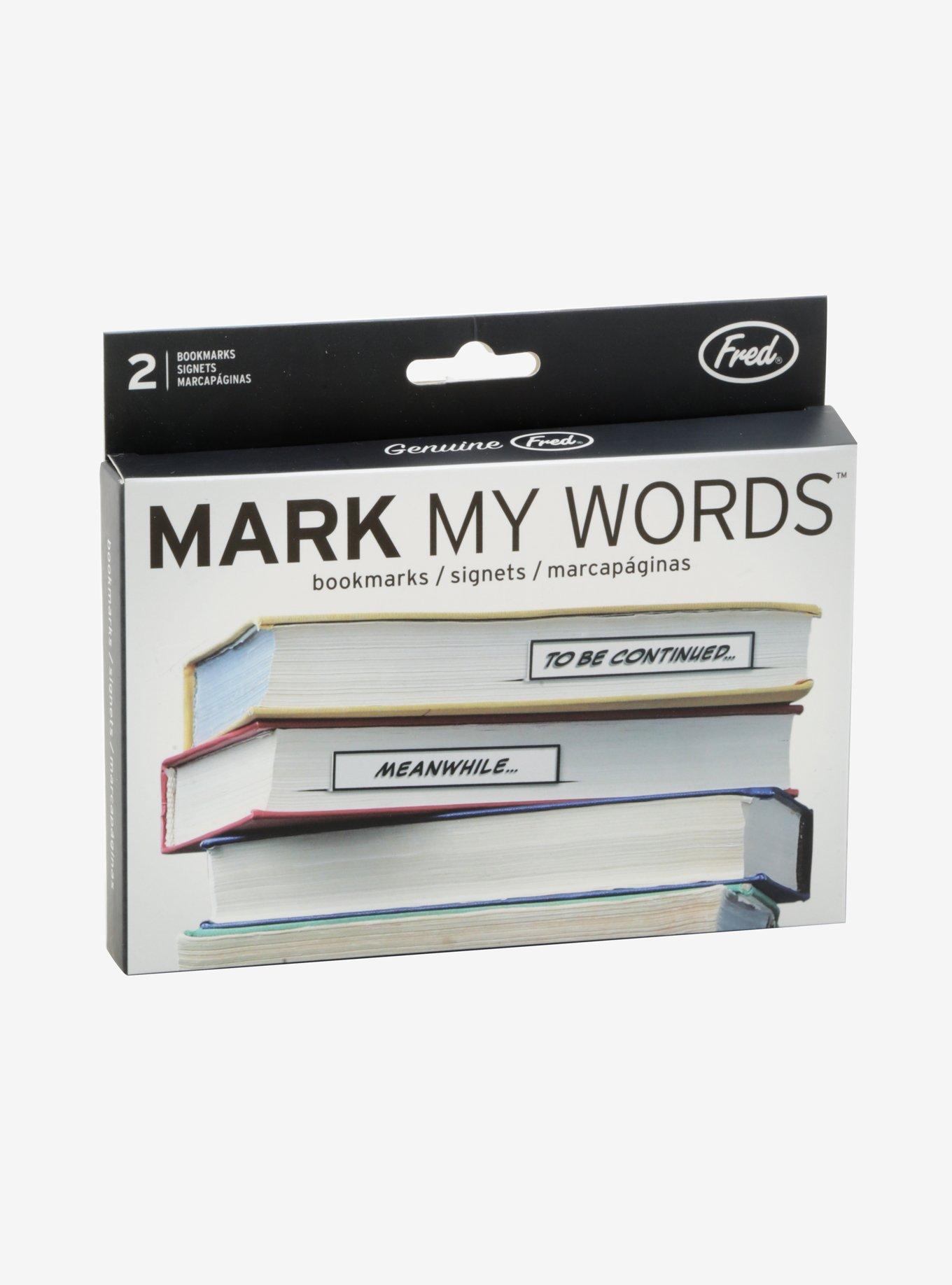 Mark My Words Bookmarks | BoxLunch