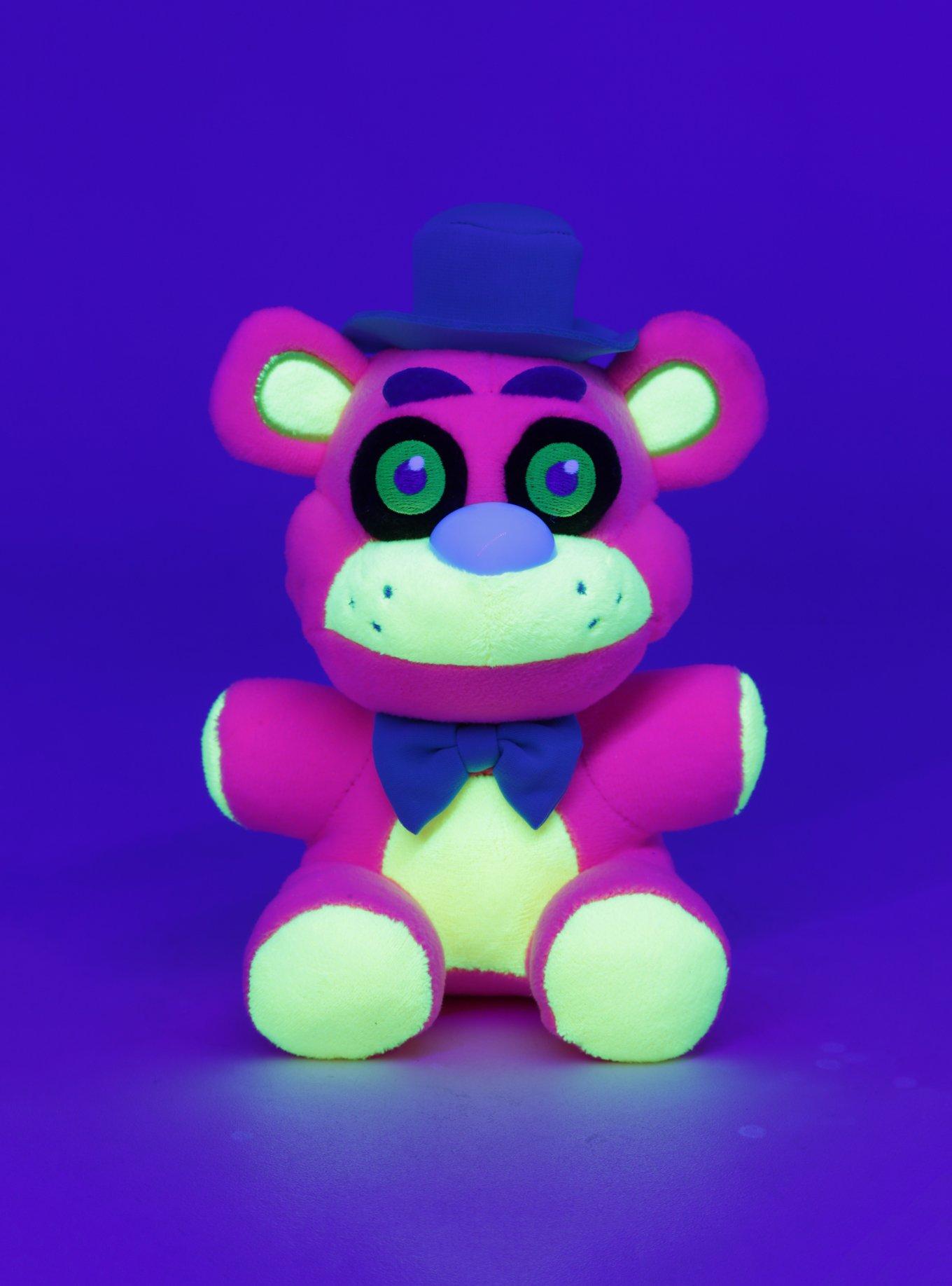 Funko Five Nights At Freddy's Blacklight Plushies Freddy (Pink ...