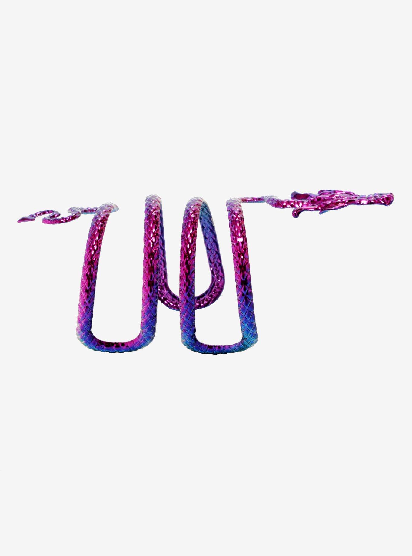 Blackheart Anodized Dragon Cuff Bracelet | Hot Topic