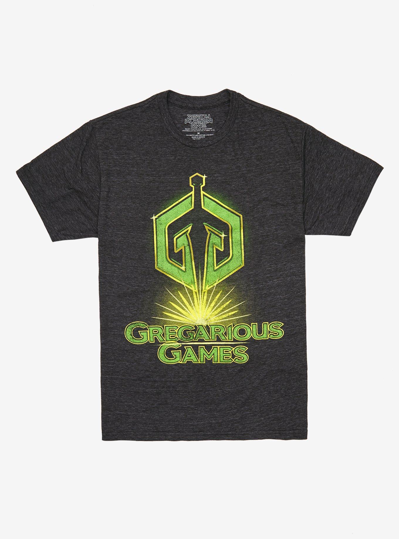 Ready Player One Gregarious Games Logo T-Shirt | Hot Topic
