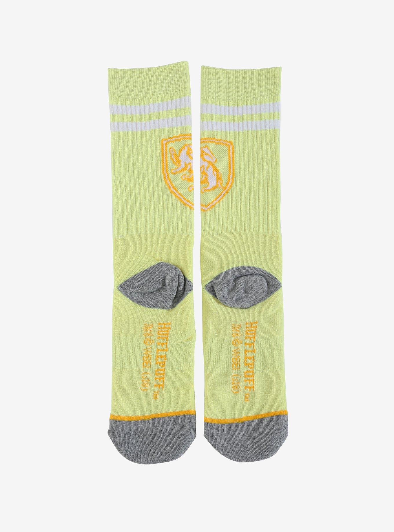 Harry Potter Hufflepuff Pastel Crew Socks - BoxLunch Exclusive | BoxLunch