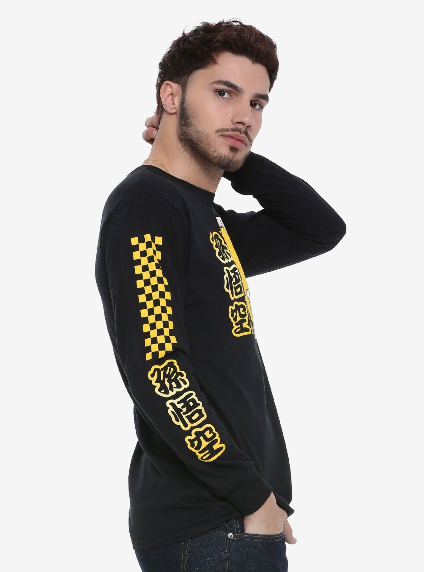 Dragon Ball Z Goku Checkered Long Sleeve T-Shirt - BoxLunch Exclusive ...
