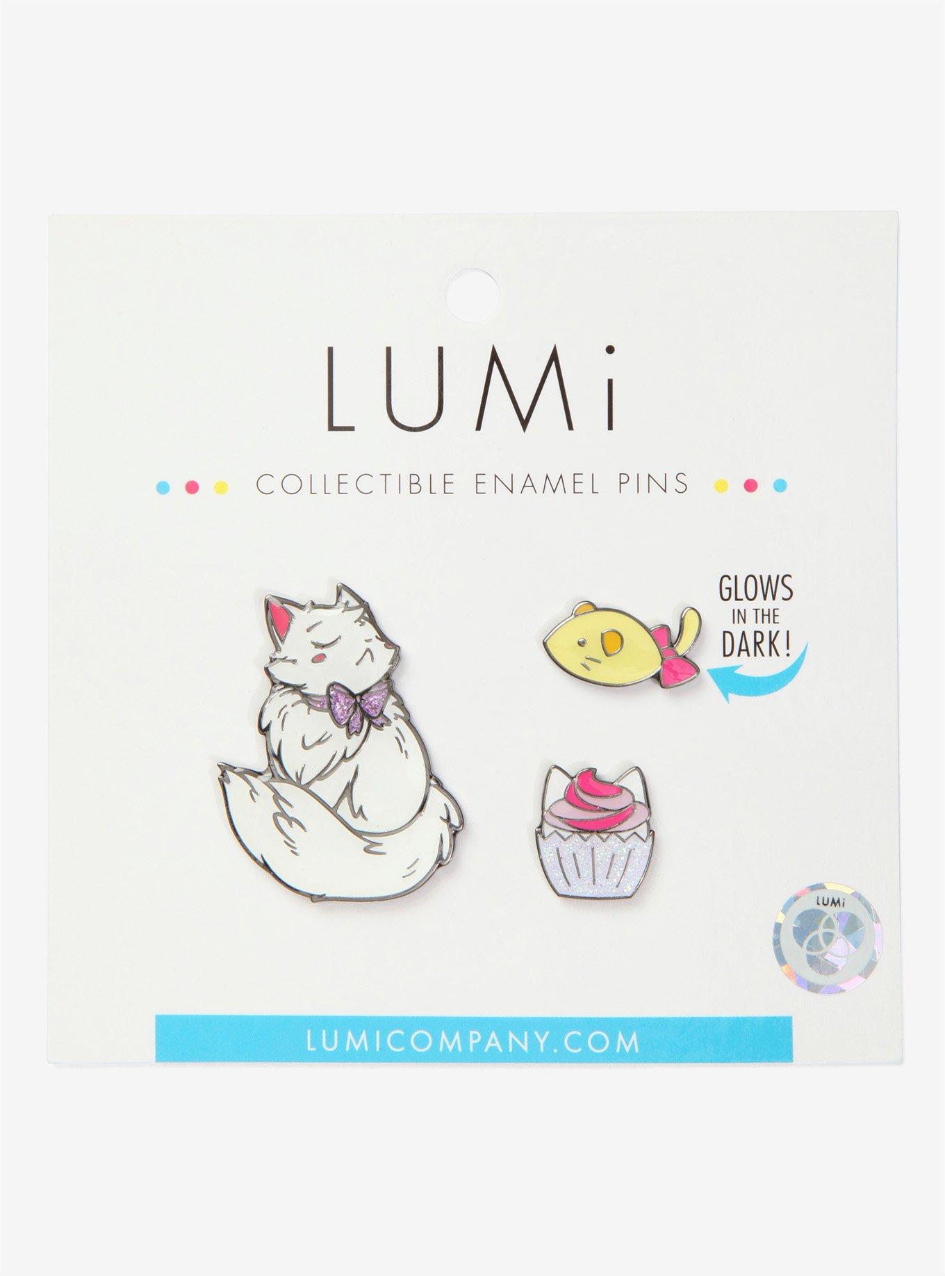 Lumi Sophy Cat Enamel Pin Set | BoxLunch