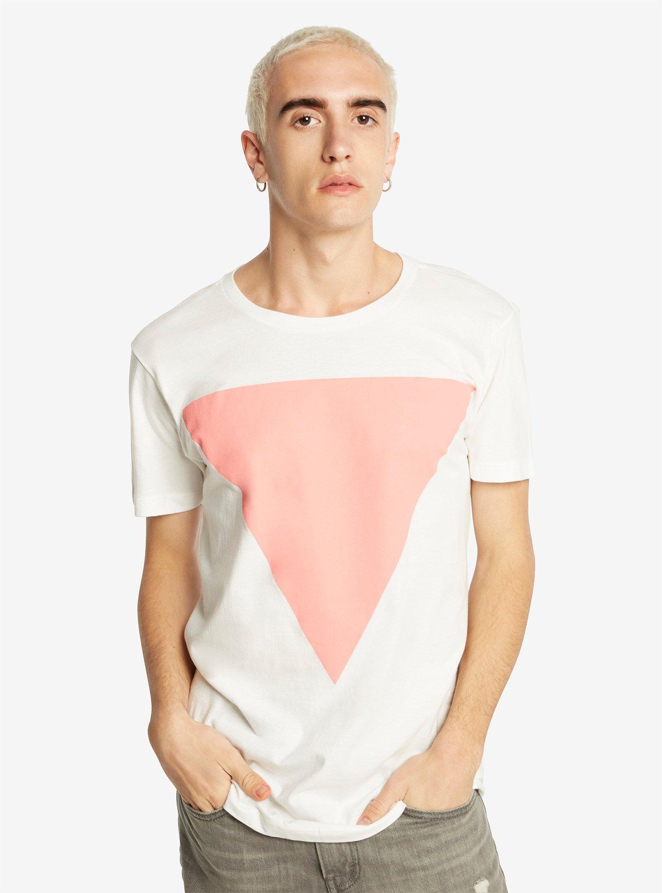 Pink Triangle Pride T-Shirt | Hot Topic