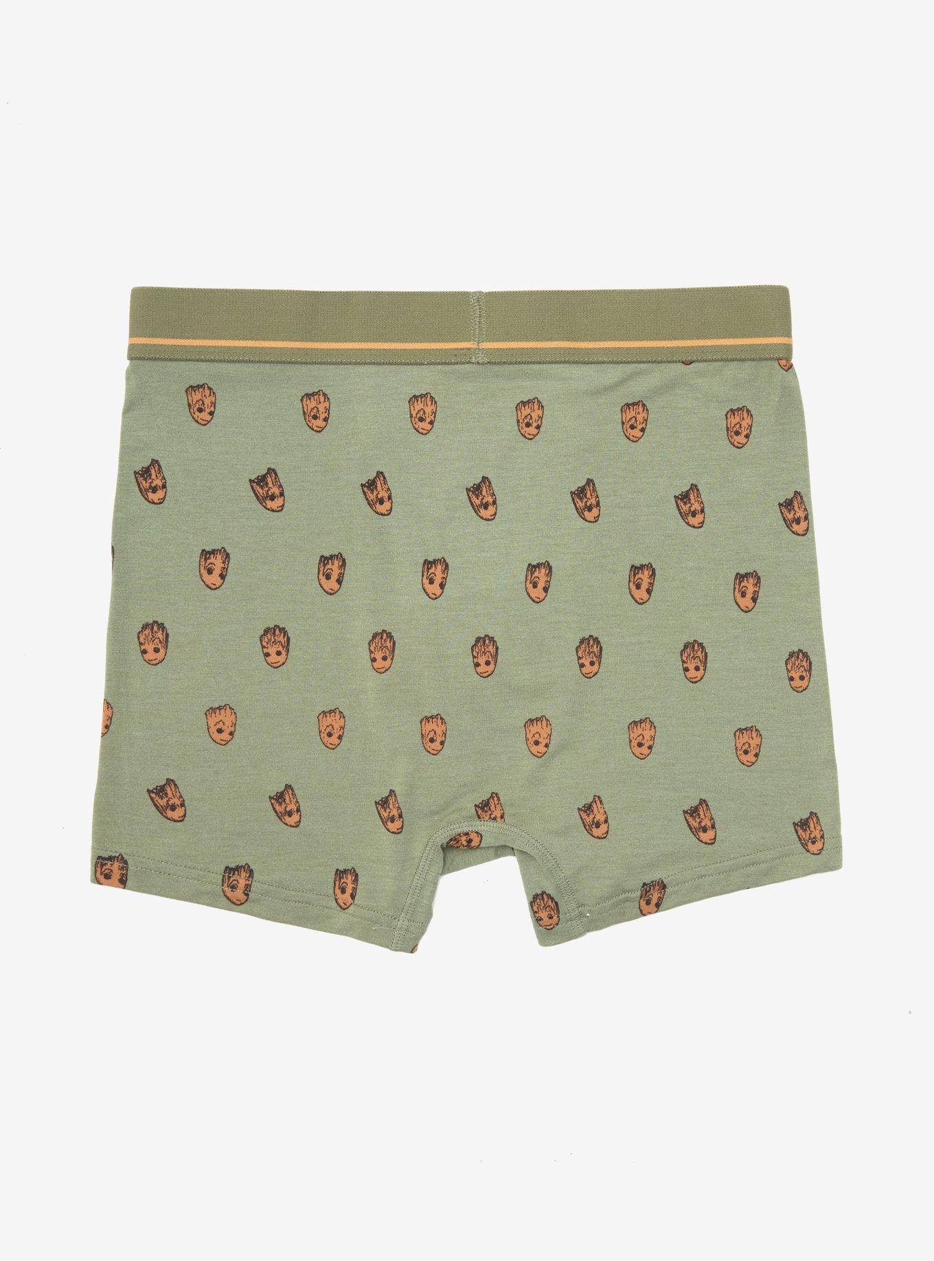 Marvel Guardians Of The Galaxy Vol. 2 Groot Boxer Briefs - BoxLunch ...