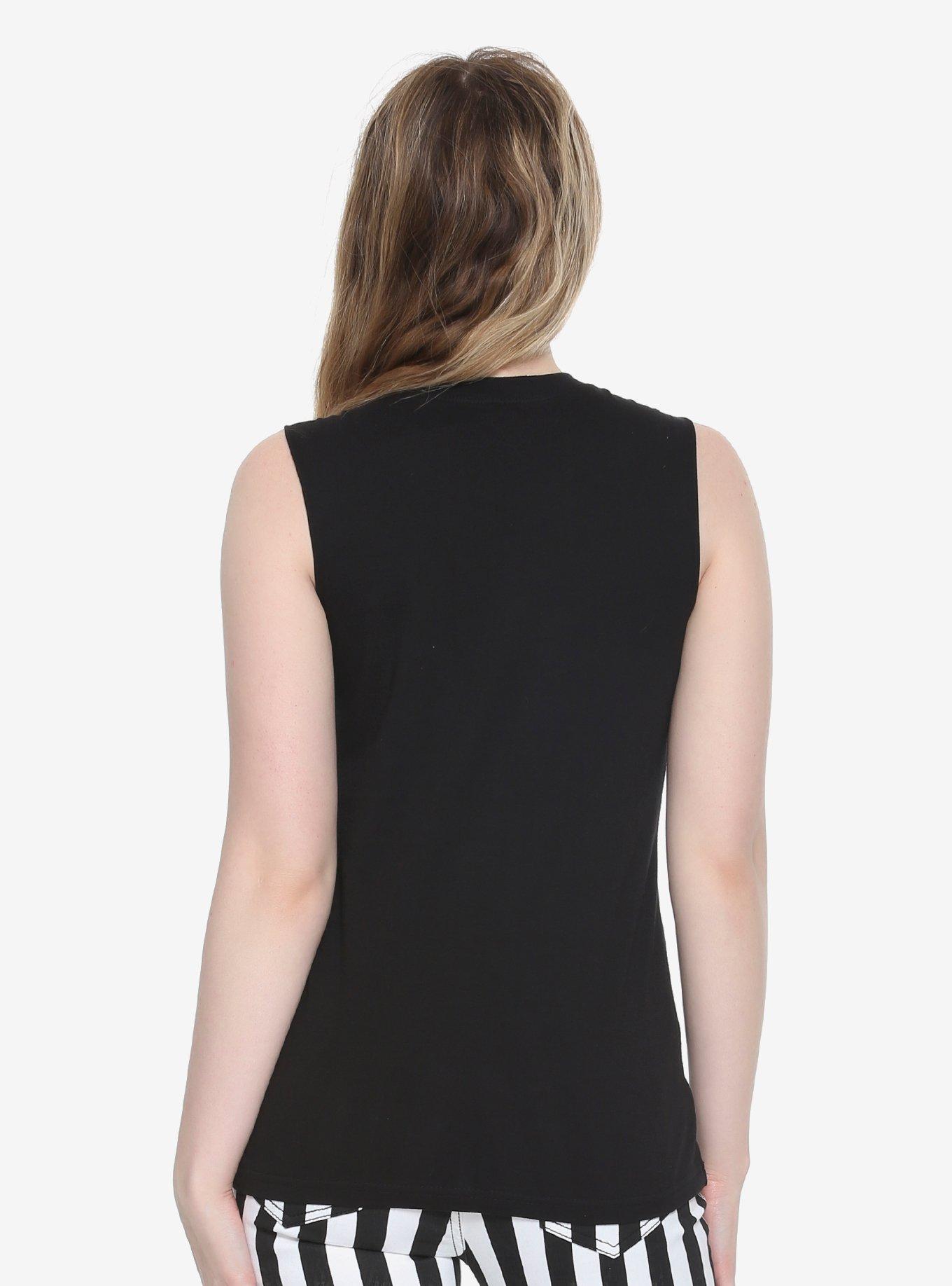 AC/DC Group In Red Girls Muscle Top | Hot Topic