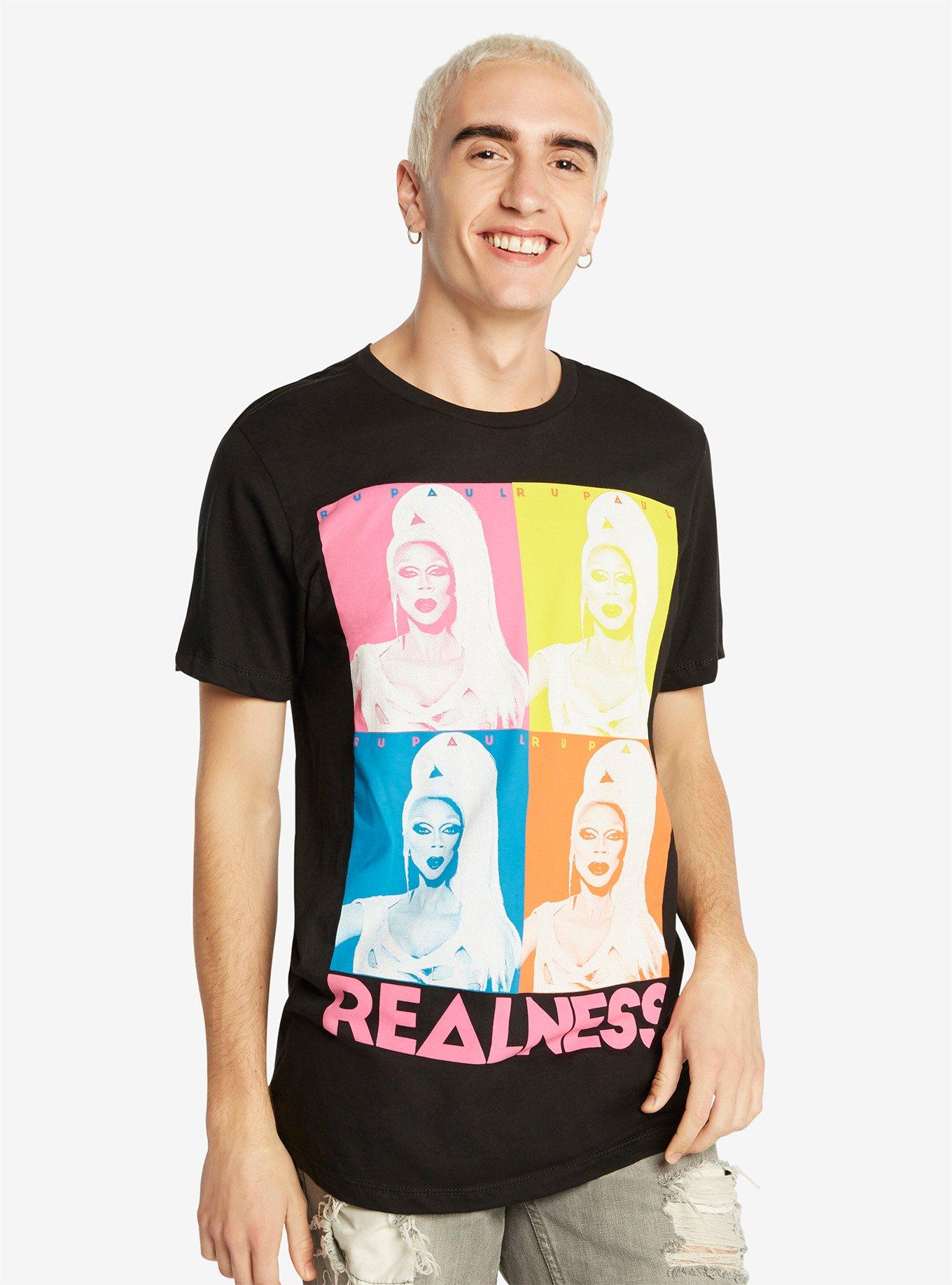 RuPaul Realness Pop Art Photo Grid T-Shirt Hot Topic Exclusive | Hot Topic