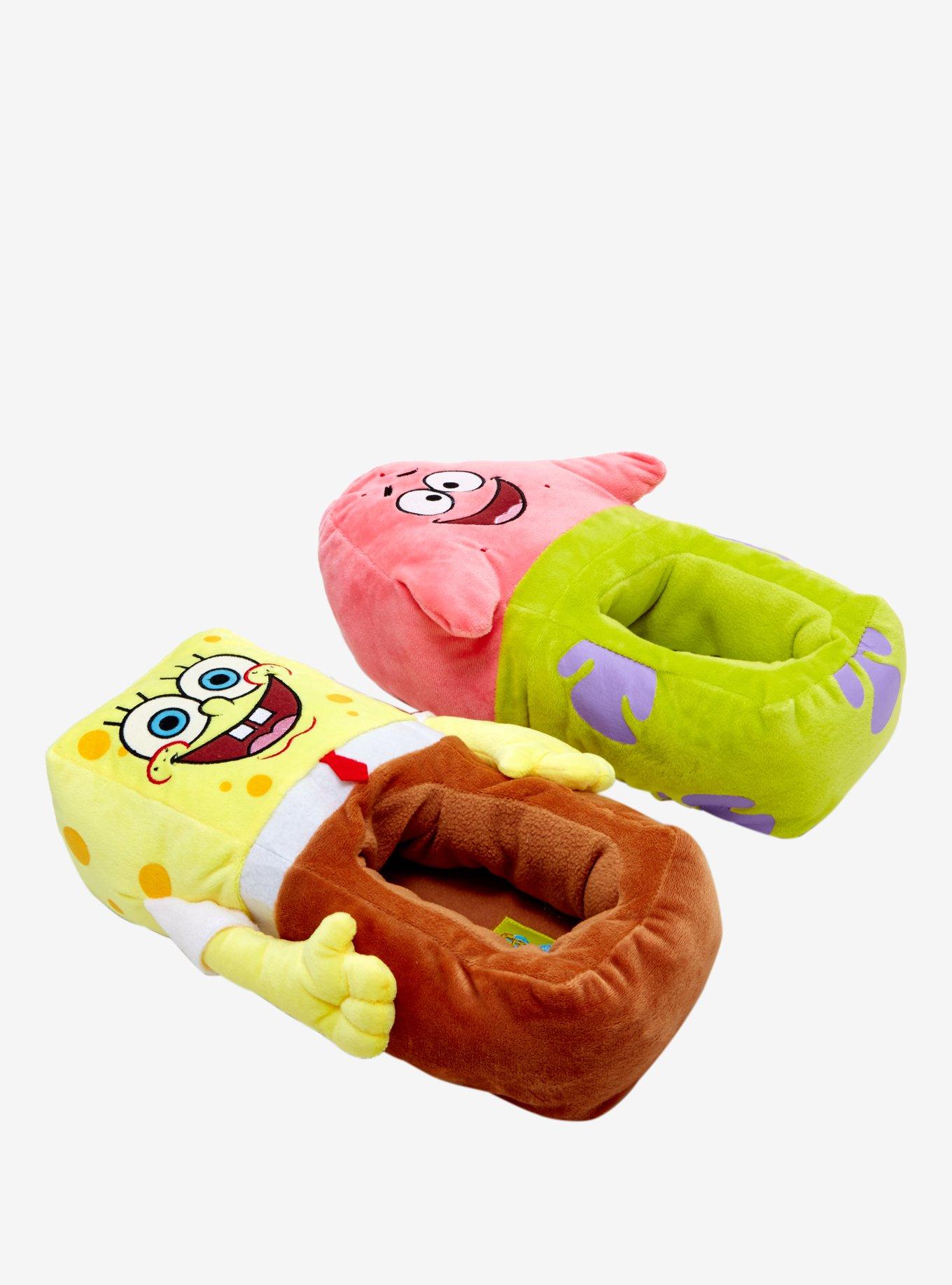 SpongeBob SquarePants Patrick & SpongeBob Plush Slippers | Hot Topic