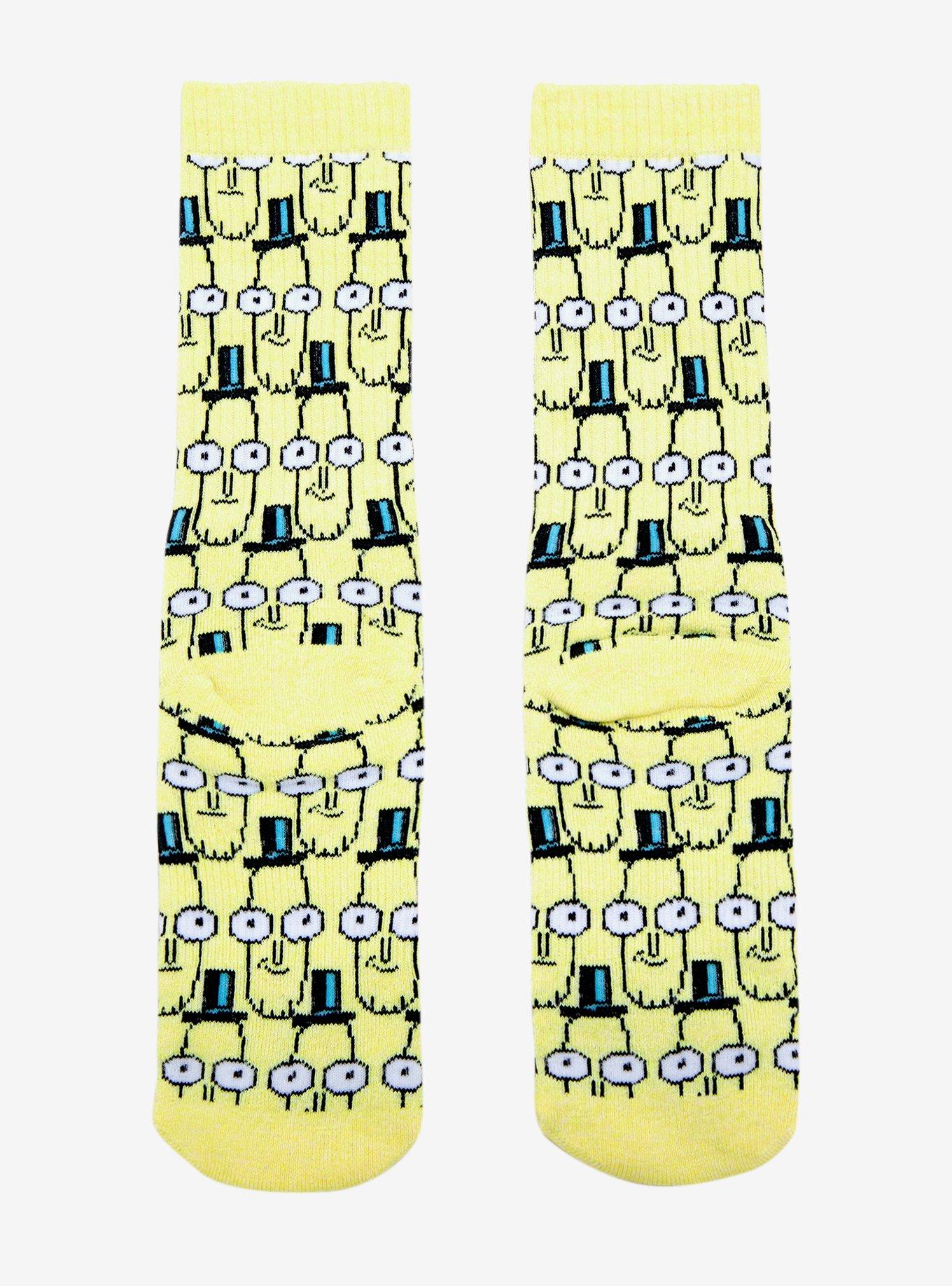 Rick And Morty Mr. Poopy Butthole Crew Socks | Hot Topic