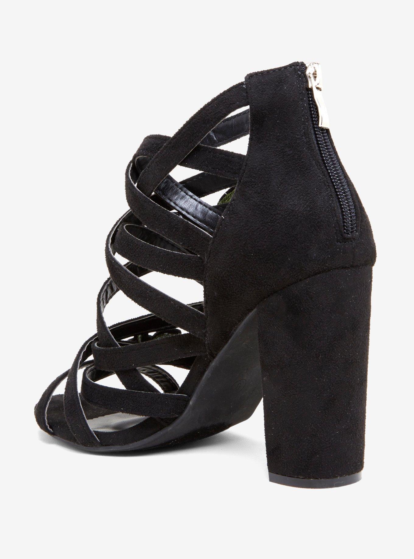 Riverdale Cheryl Strappy Cherry Heels Hot Topic Exclusive | Hot Topic