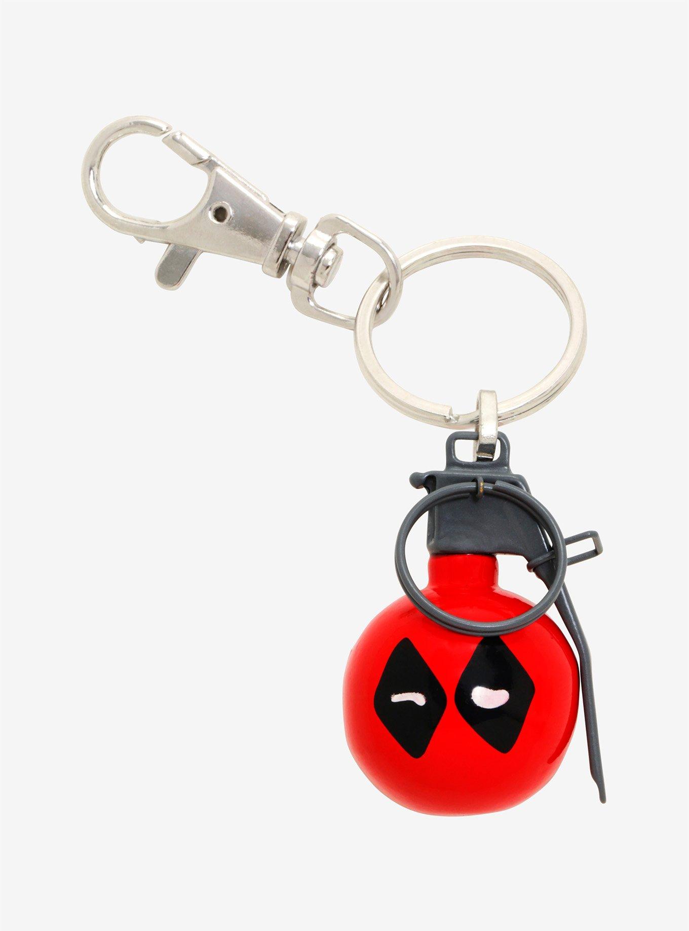 Marvel Deadpool Grenade Key Chain | BoxLunch