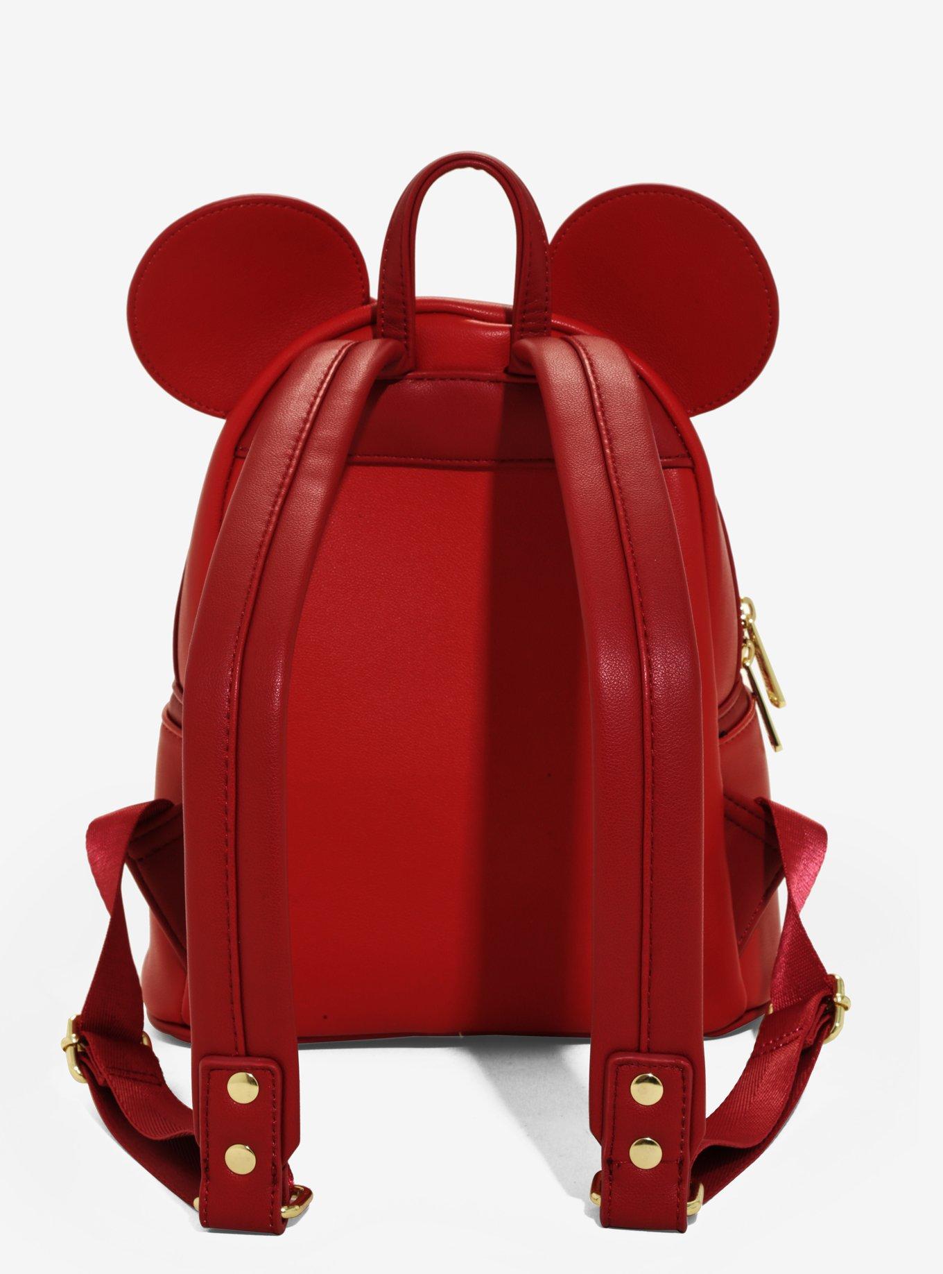 Loungefly Disney Minnie Mouse Red Ears Mini Backpack | BoxLunch