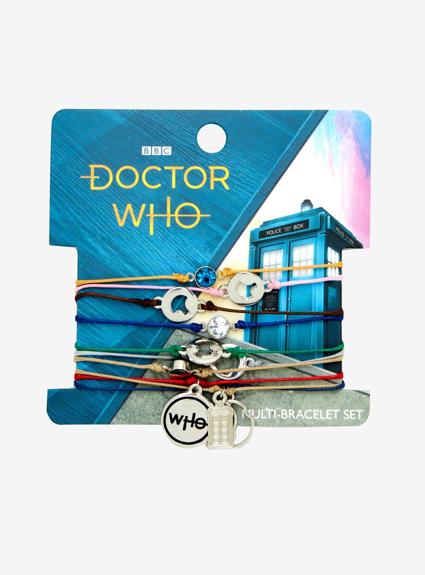 Doctor Who Thirteenth Doctor Cord Bracelet Set | Hot Topic