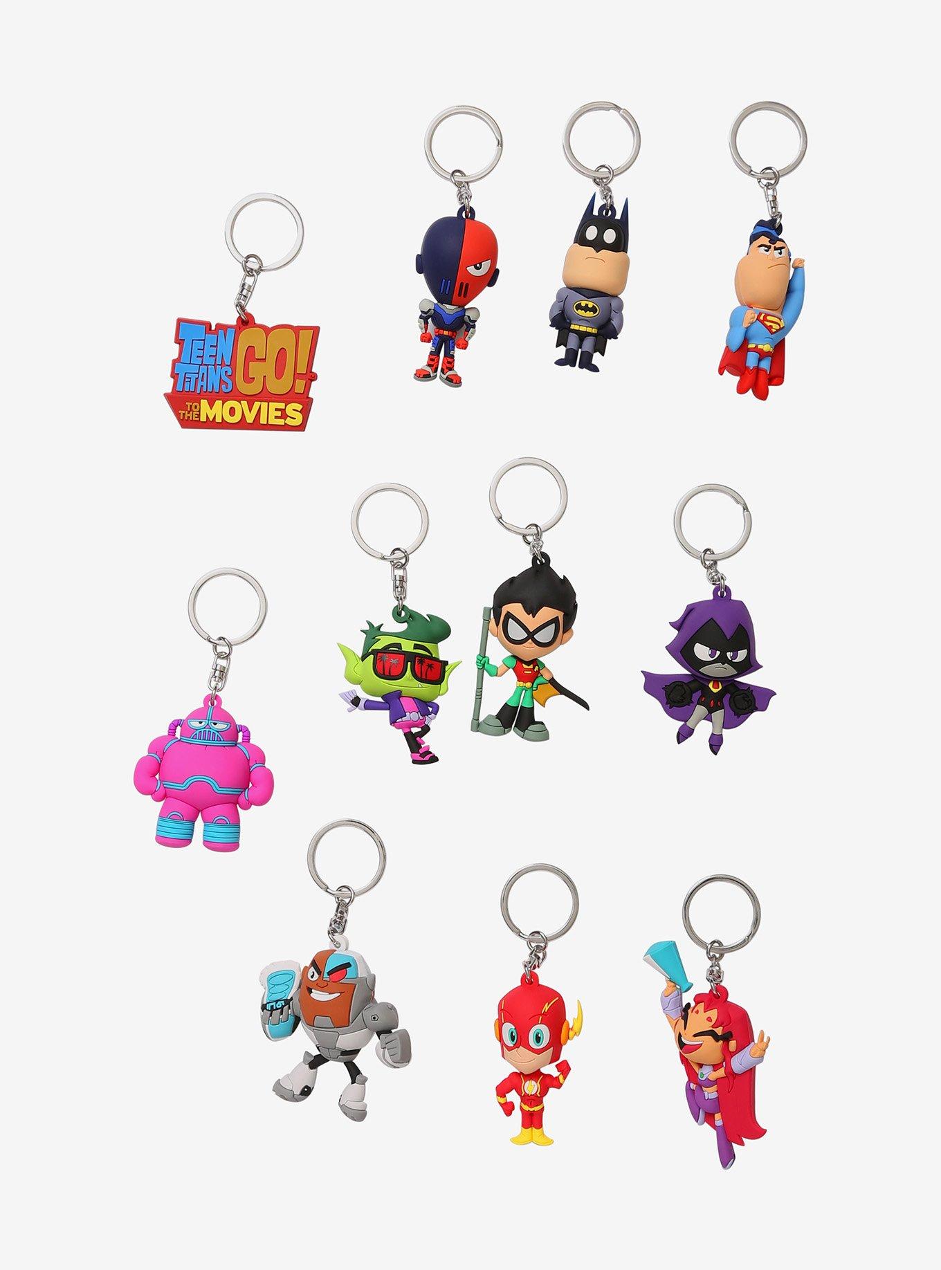 DC Teen Titans GO! To The Movies Series 2 Blind Bag Key Chain | Hot Topic