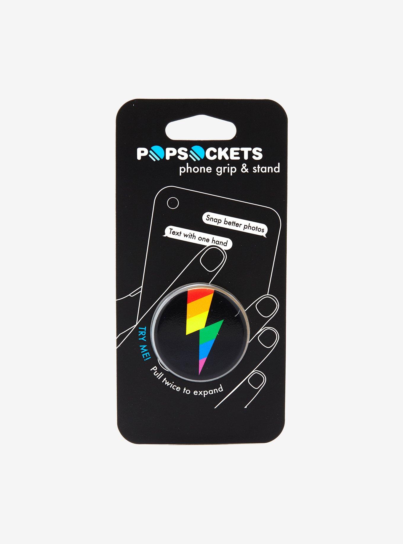 PopSockets Rainbow Lightning Bolt Phone Grip & Stand | Hot Topic