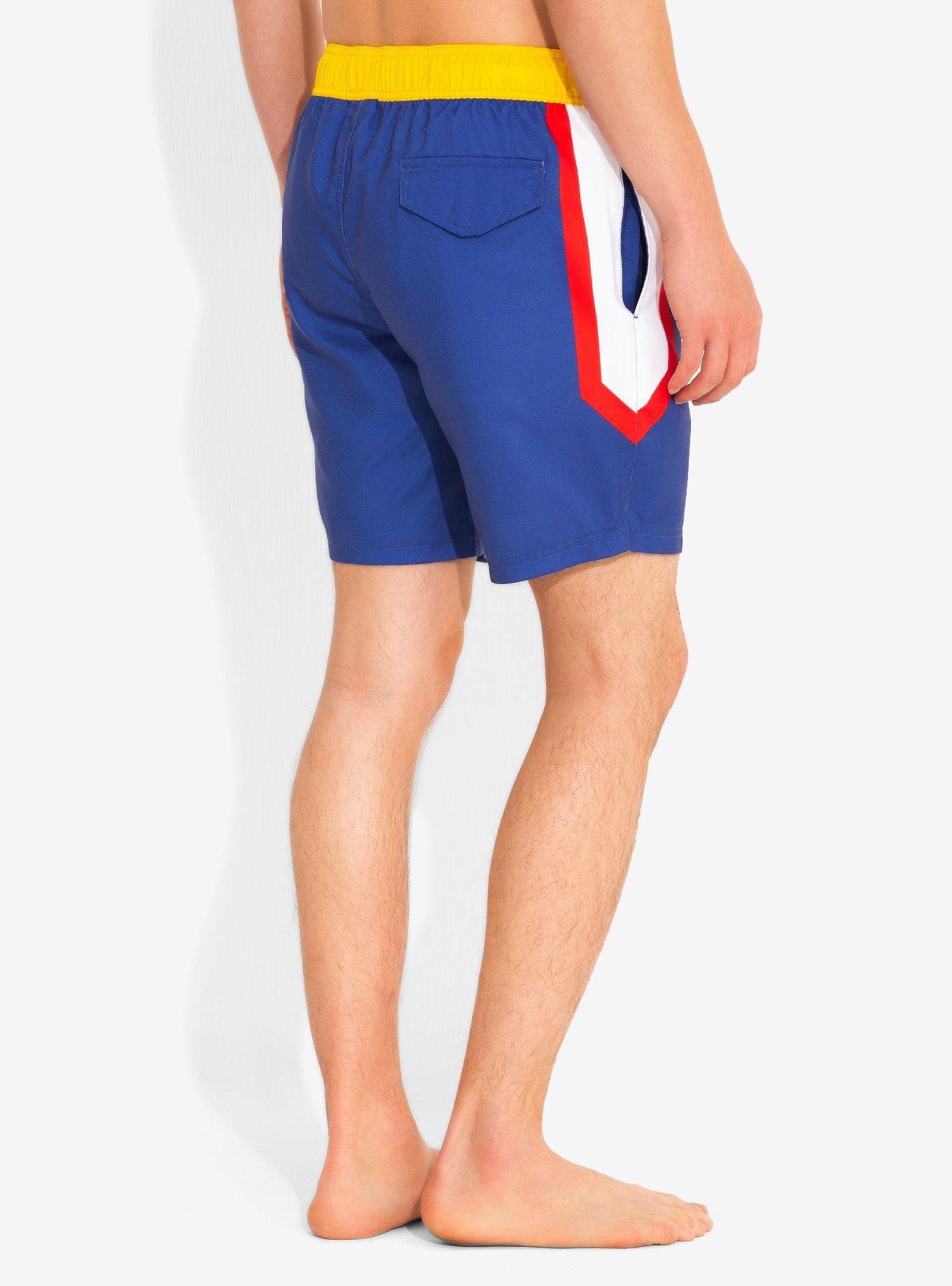 My Hero Academia All Might Swim Trunks | Hot Topic
