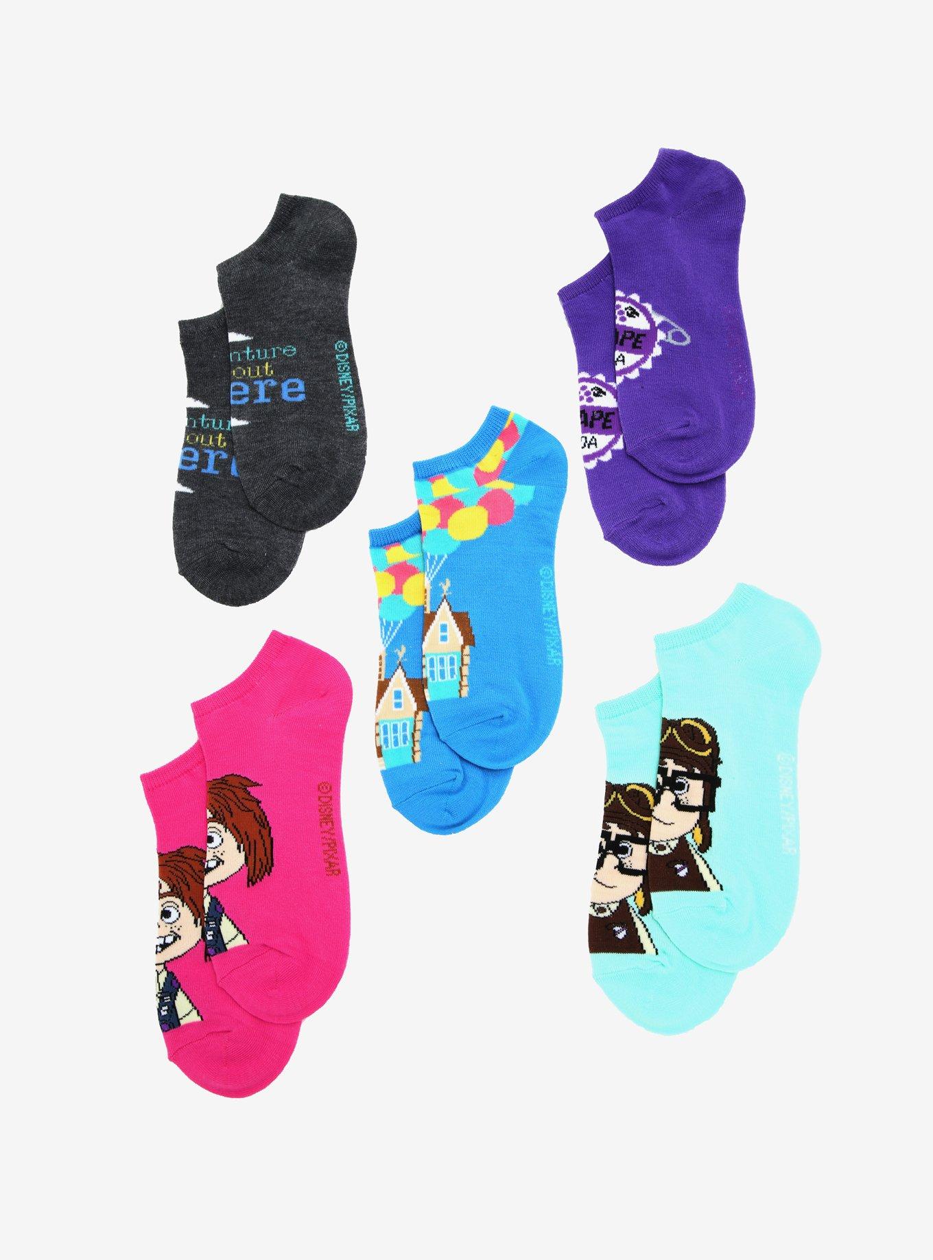 Disney Pixar Up Ankle Socks 5 Pair | BoxLunch