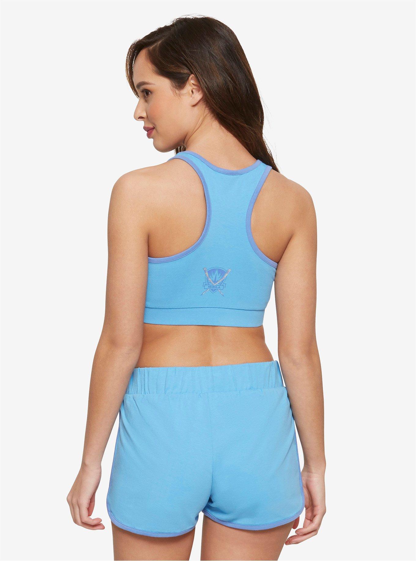 Her Universe Marvel Avengers Nebula Sports Bra | Hot Topic